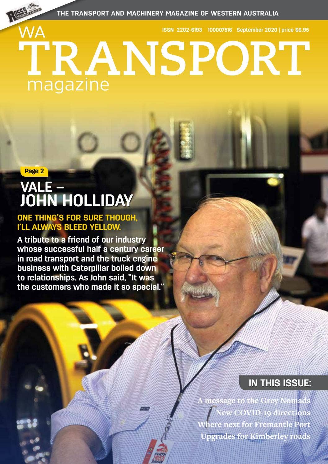 WA TRANSPORT MAGAZINE - SEPTEMBER 2020 EDITION by Angry Chicken ...