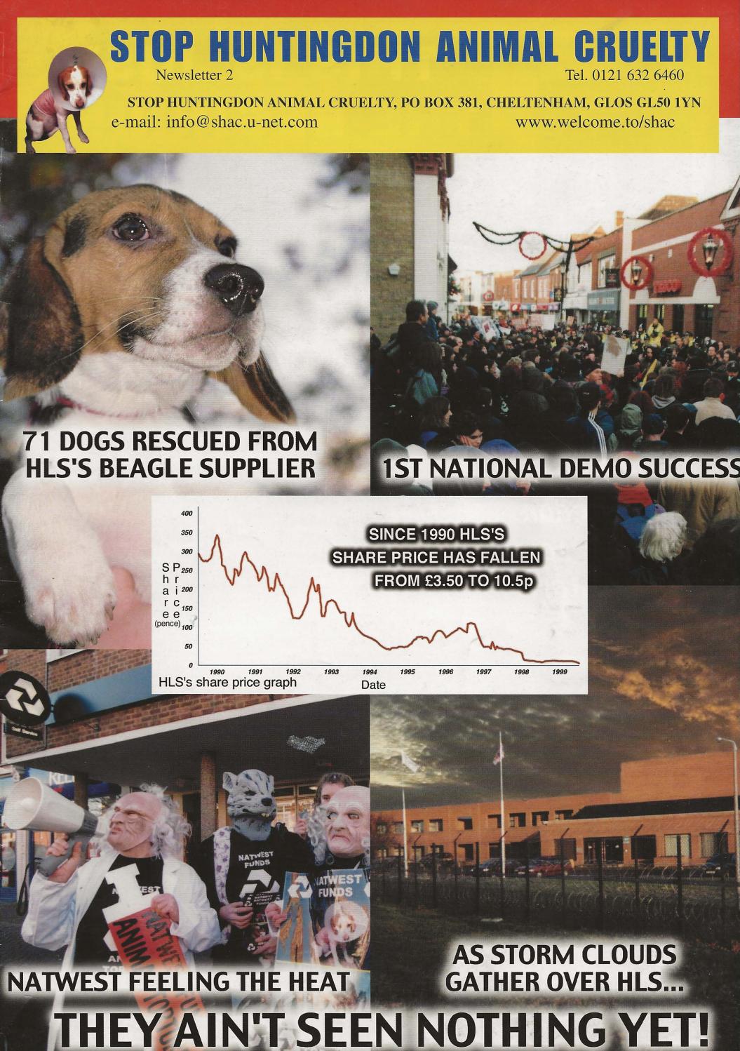 Stop Huntingdon Animal Cruelty UK Newsletter #2 by TalonConspiracy - Issuu