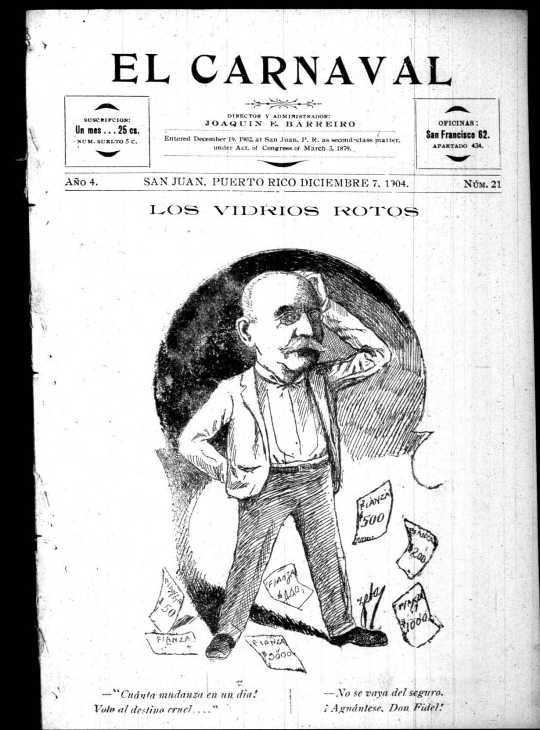 El Carnaval (7 dic. 1904) by La Colección Puertorriqueña - Issuu