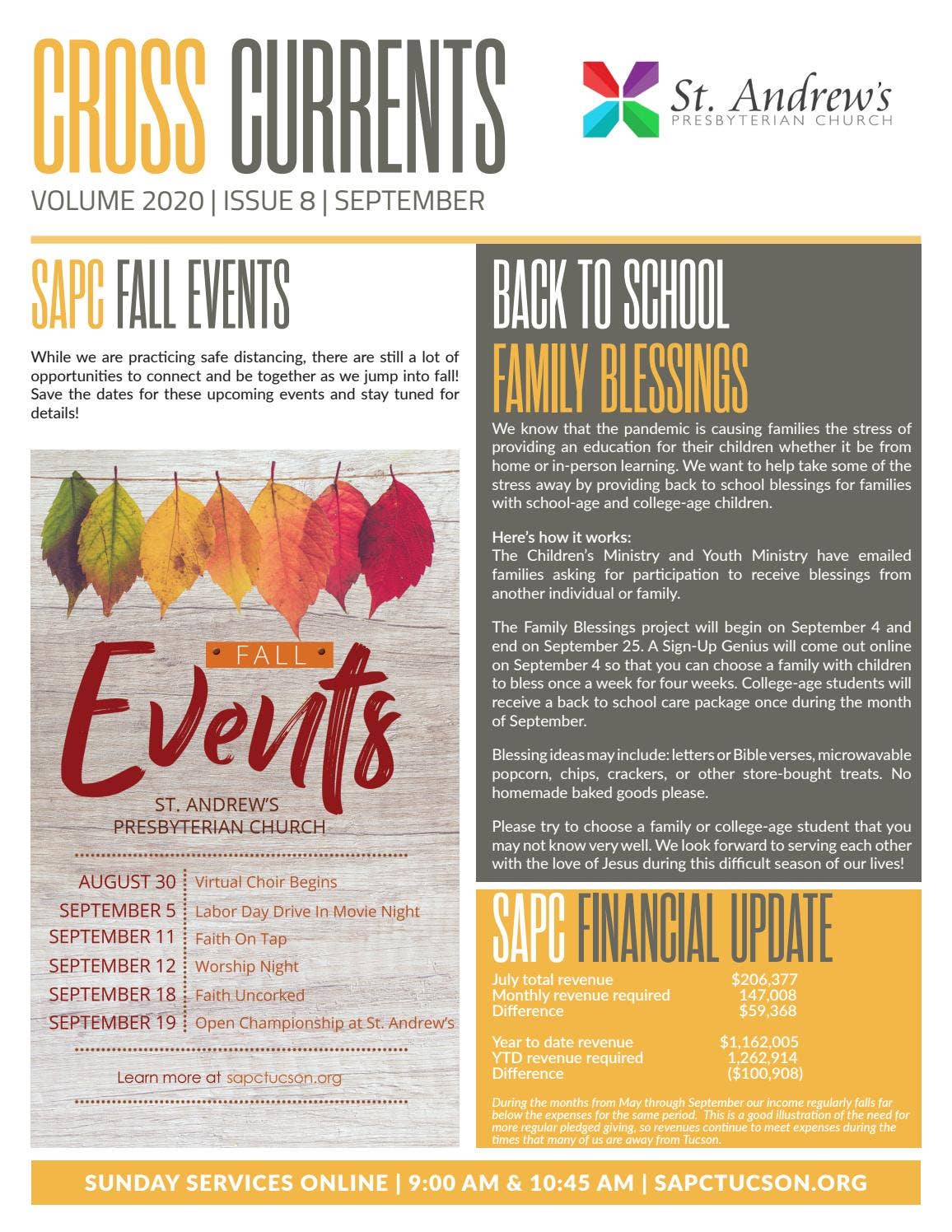 September 2020 Cross Currents by sapctucson - Issuu