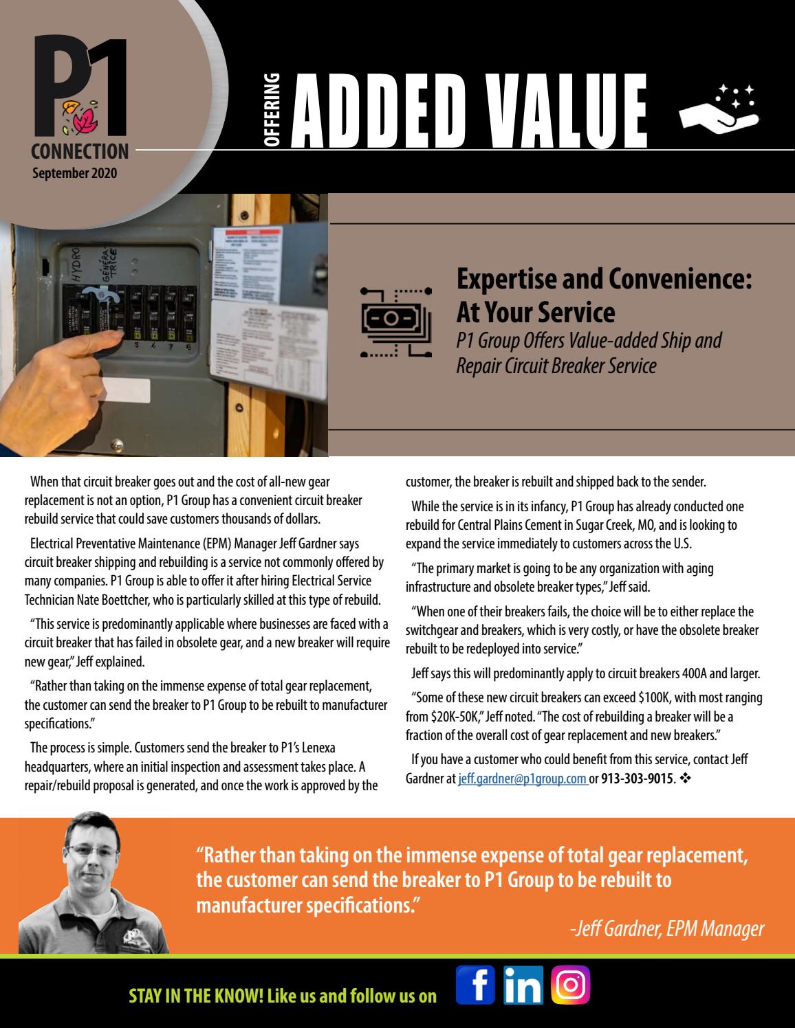 P1 Connection Newsletter September 2020 by P1 Group - Issuu