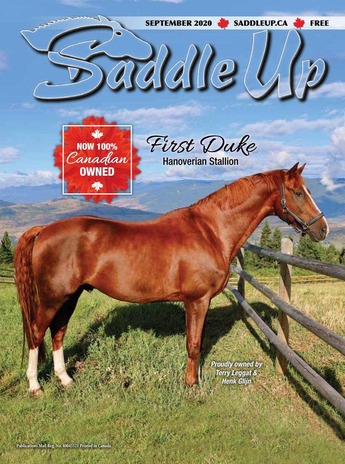 Saddle Up September 2020 by Saddle Up Magazine Canada - Issuu