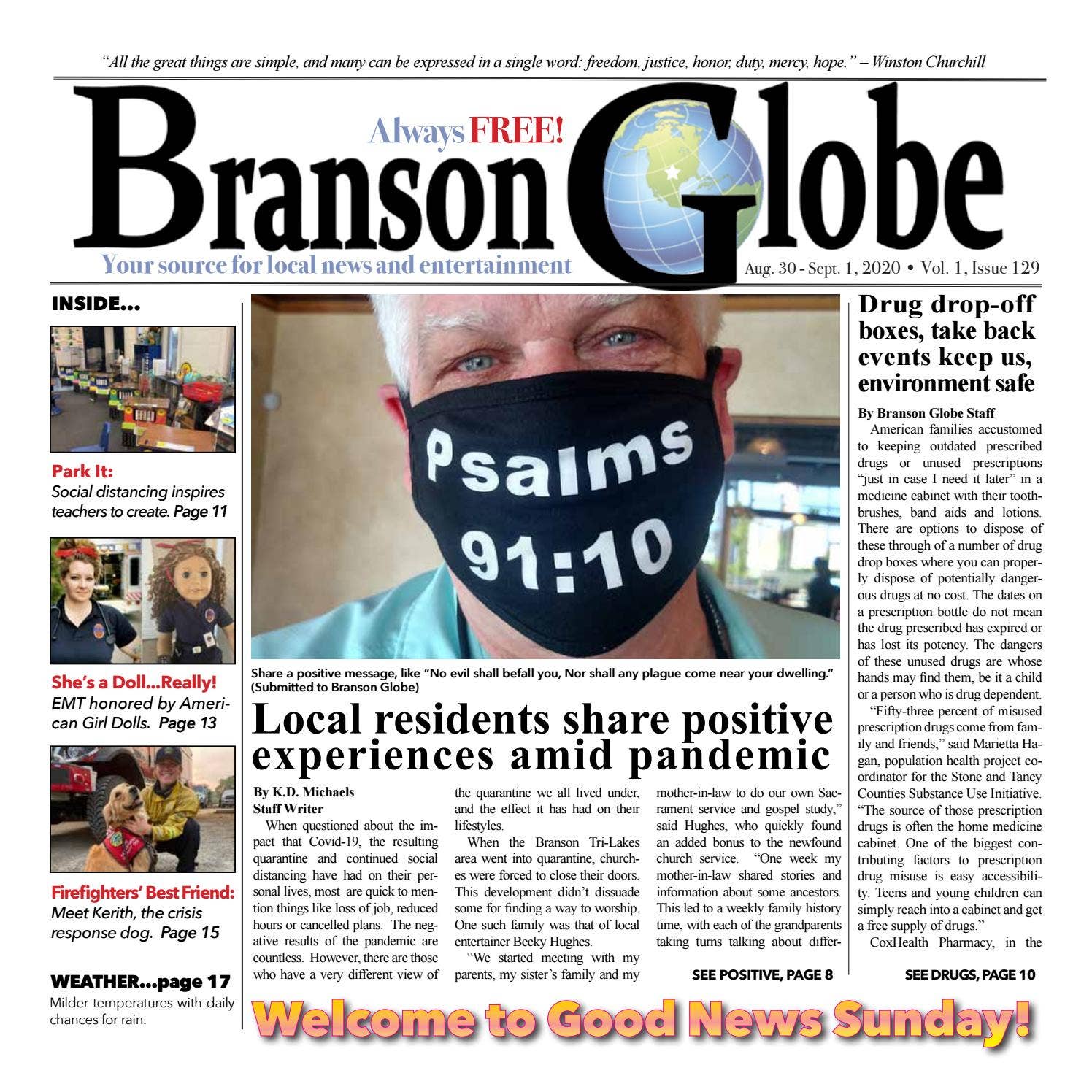 Branson Globe, Aug. 30 - Sept. 1, 2020 by bransonglobe - Issuu
