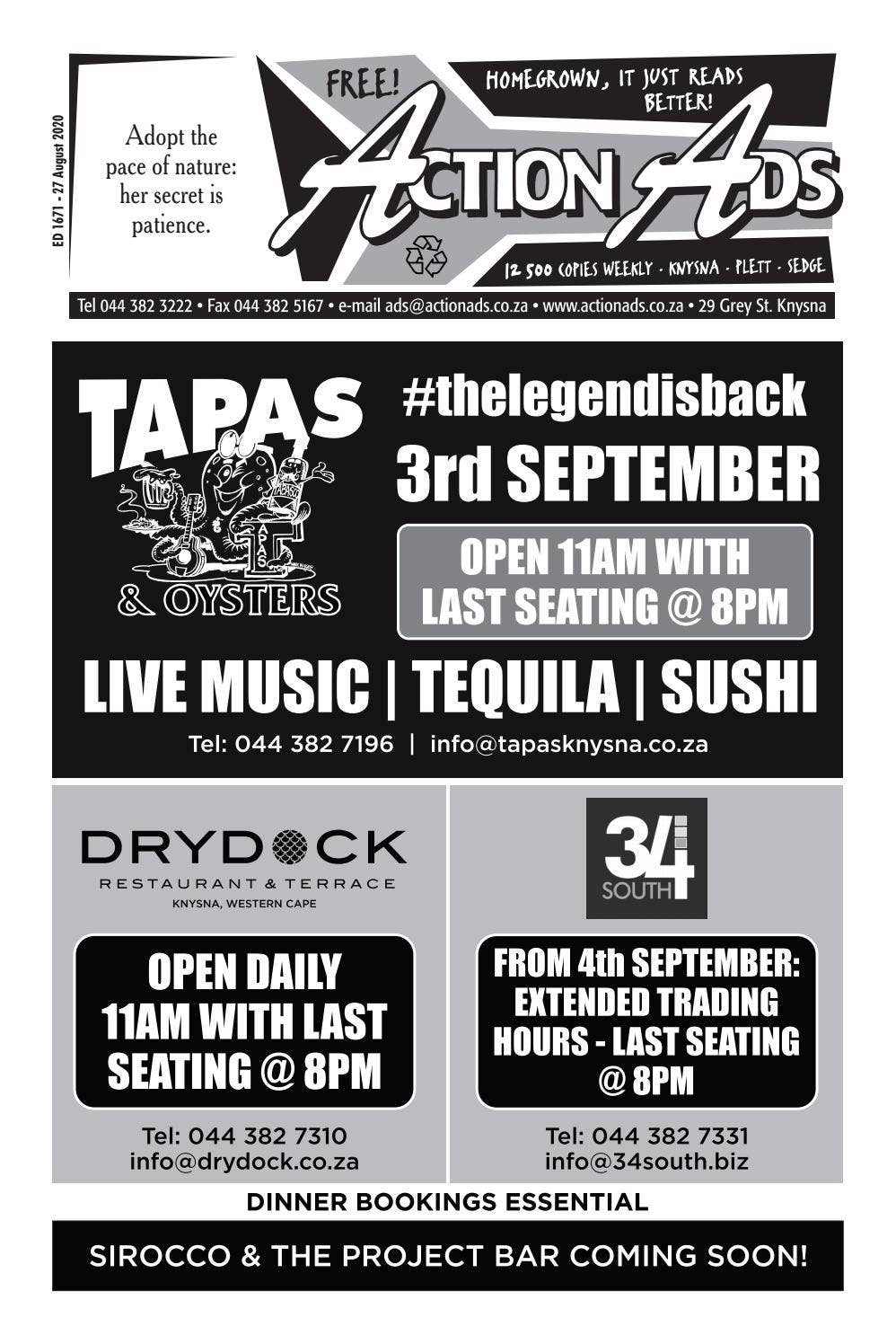 Edition 1671 - 27 August 2020 by Action Ads - Issuu