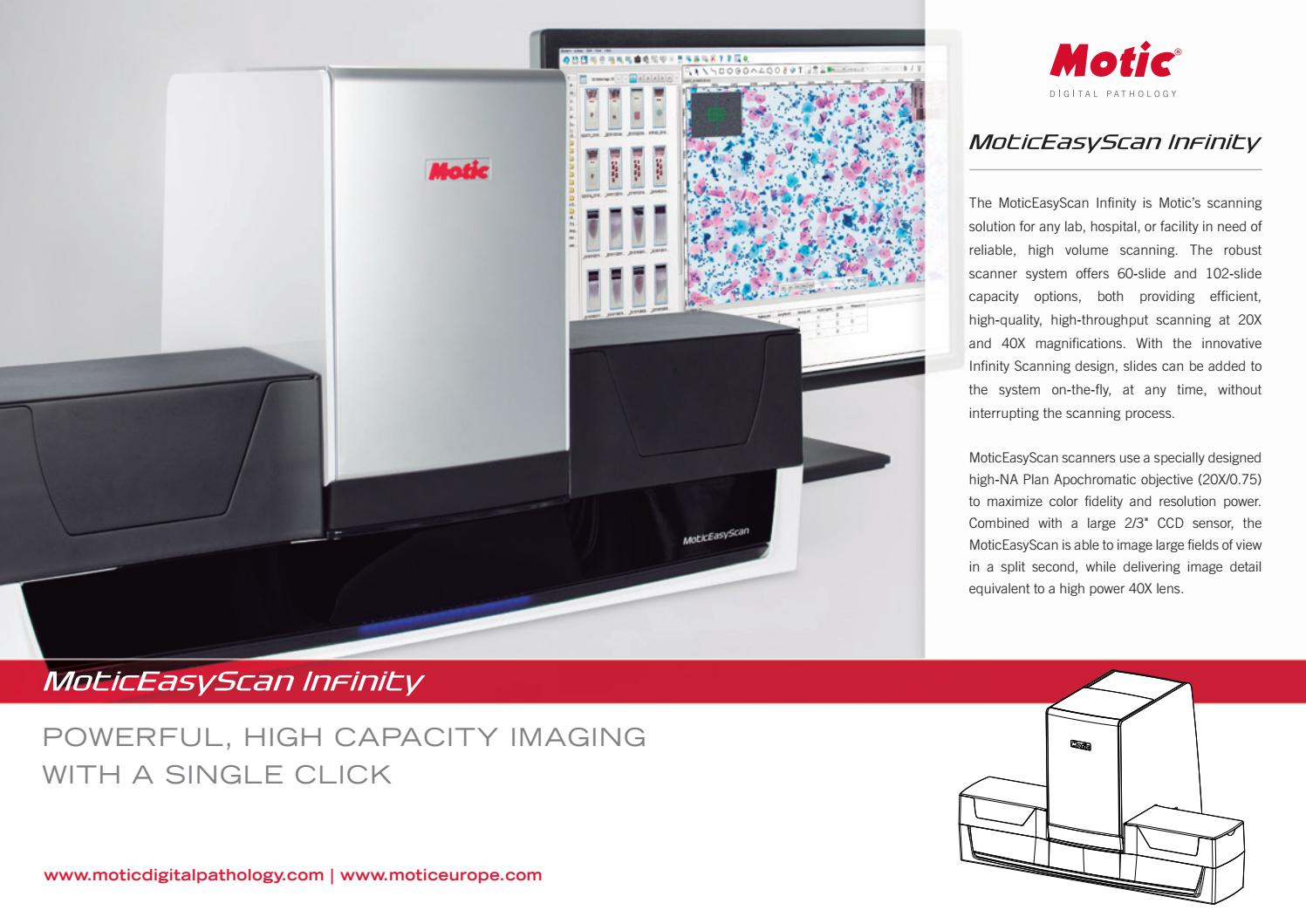 MoticEasyScan Infinity - Flyer - EN by MOTIC EUROPE - Issuu