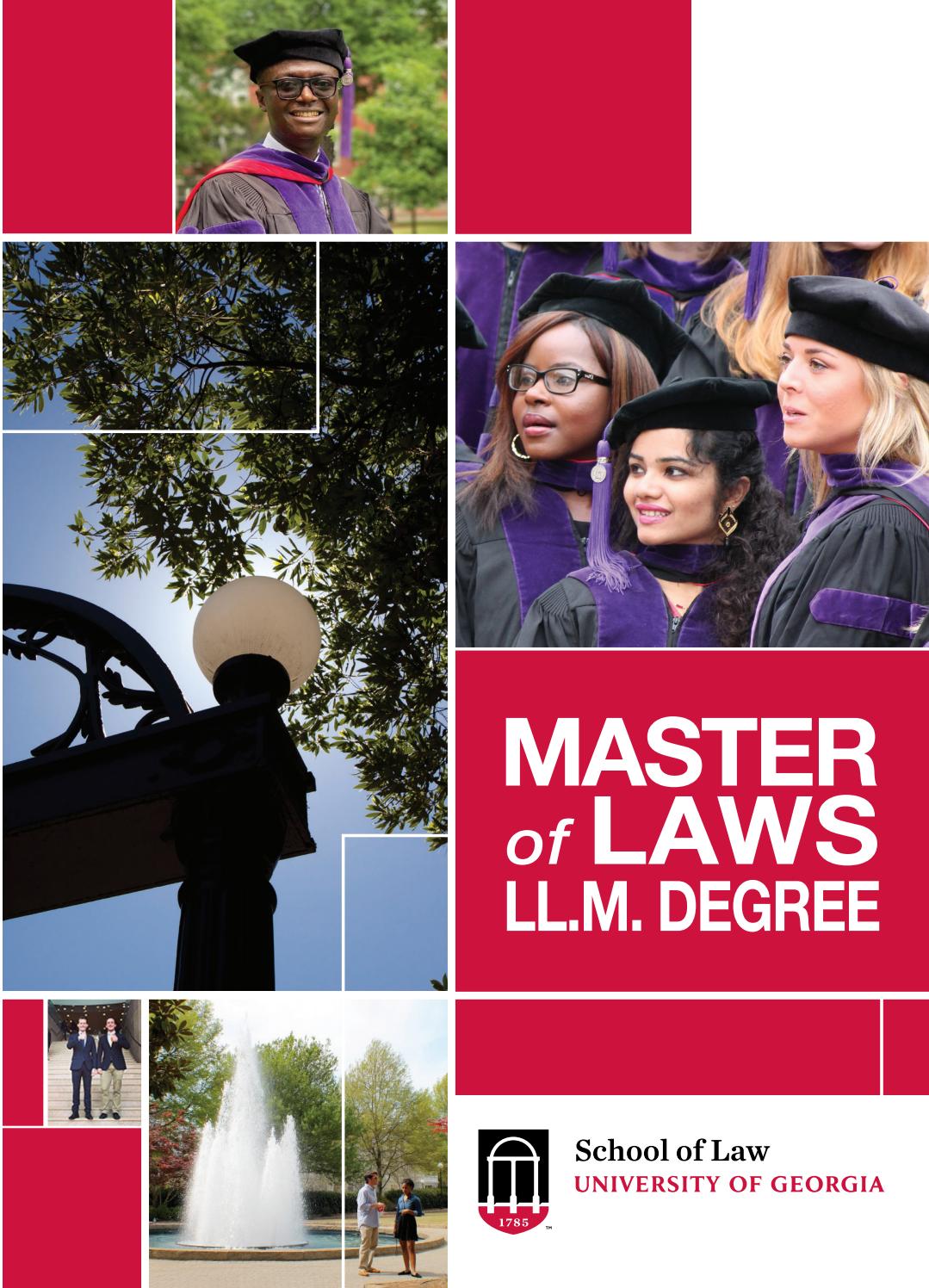 2020 LL.M. Brochure by University of Georgia Law Library - Issuu