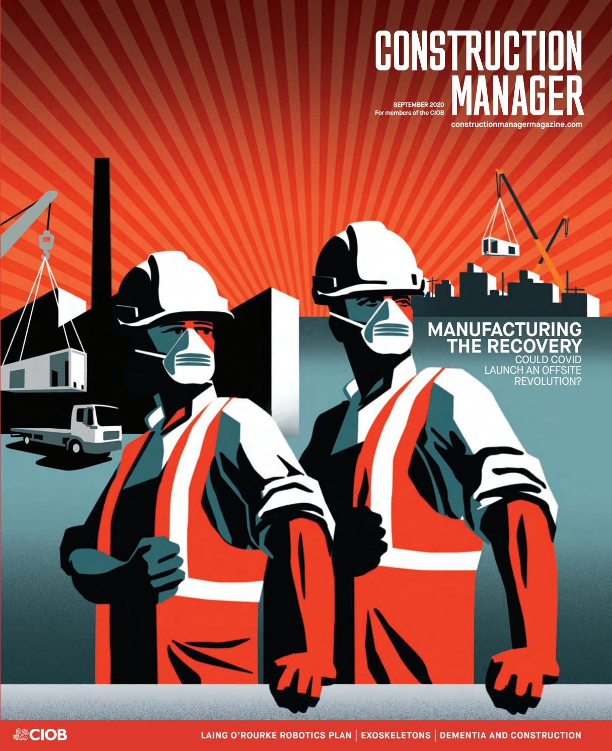 Construction Manager magazine September 2020 by Construction Management ...