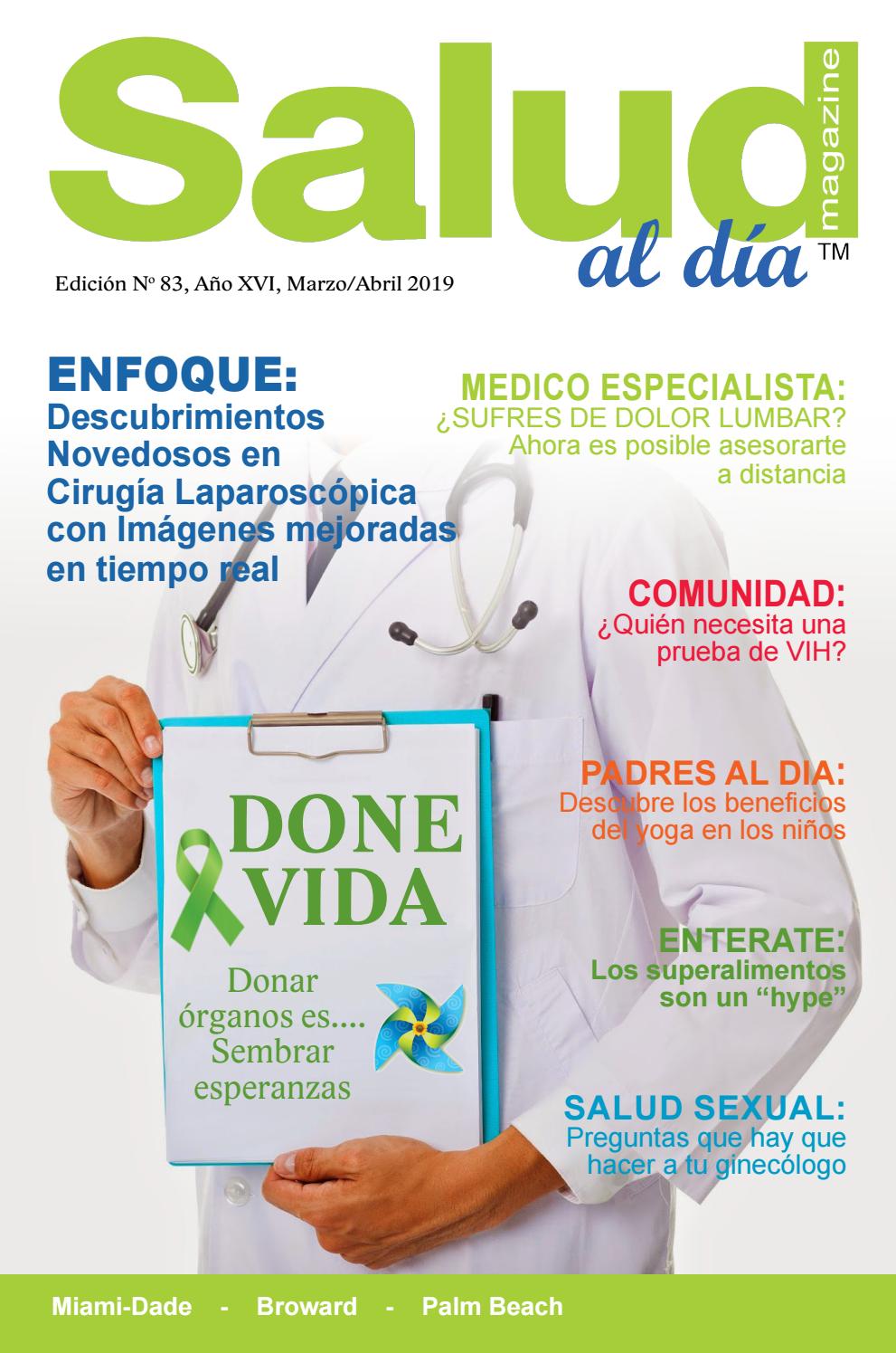 SALUD al dia magazine #83 by SALUD al dia magazine - Issuu