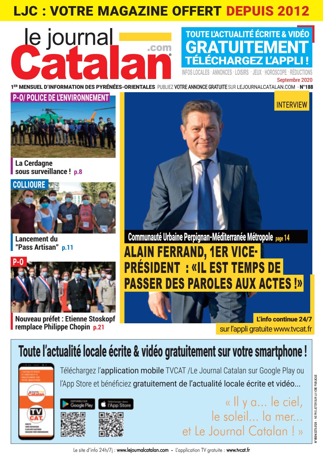 Le Journal Catalan N° 188 - Sept 2020 - 1er magazine gratuit d ...