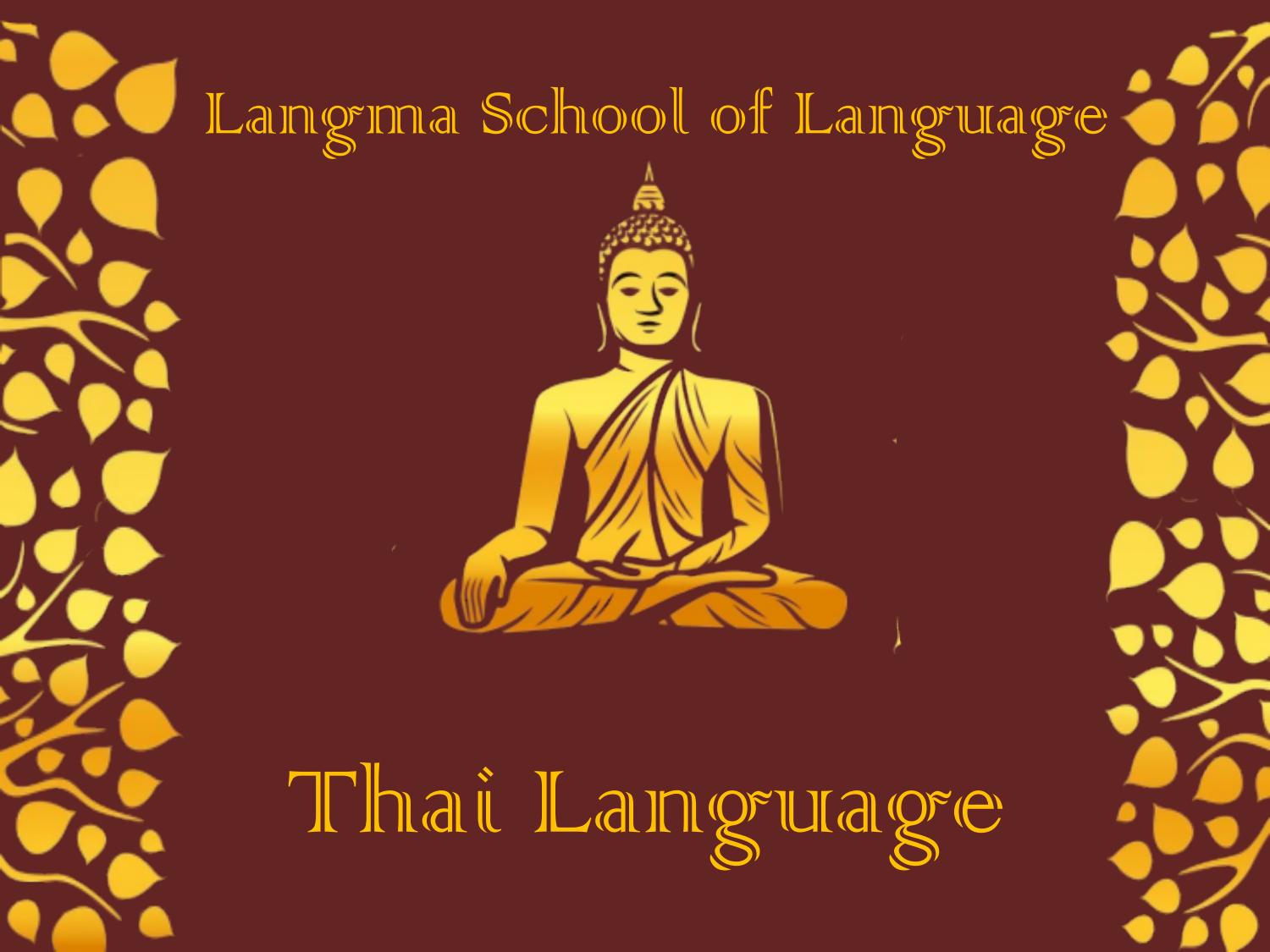 #1 Best Thai language institute in India | Thai language classes ...