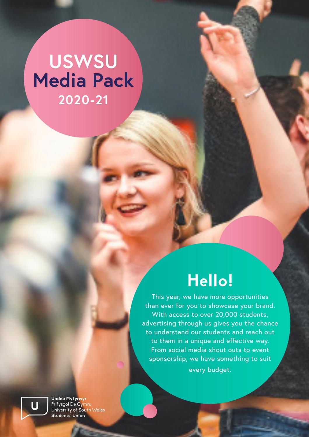 USWSU Media Pack 2020 by University of South Wales Students' Union - Issuu