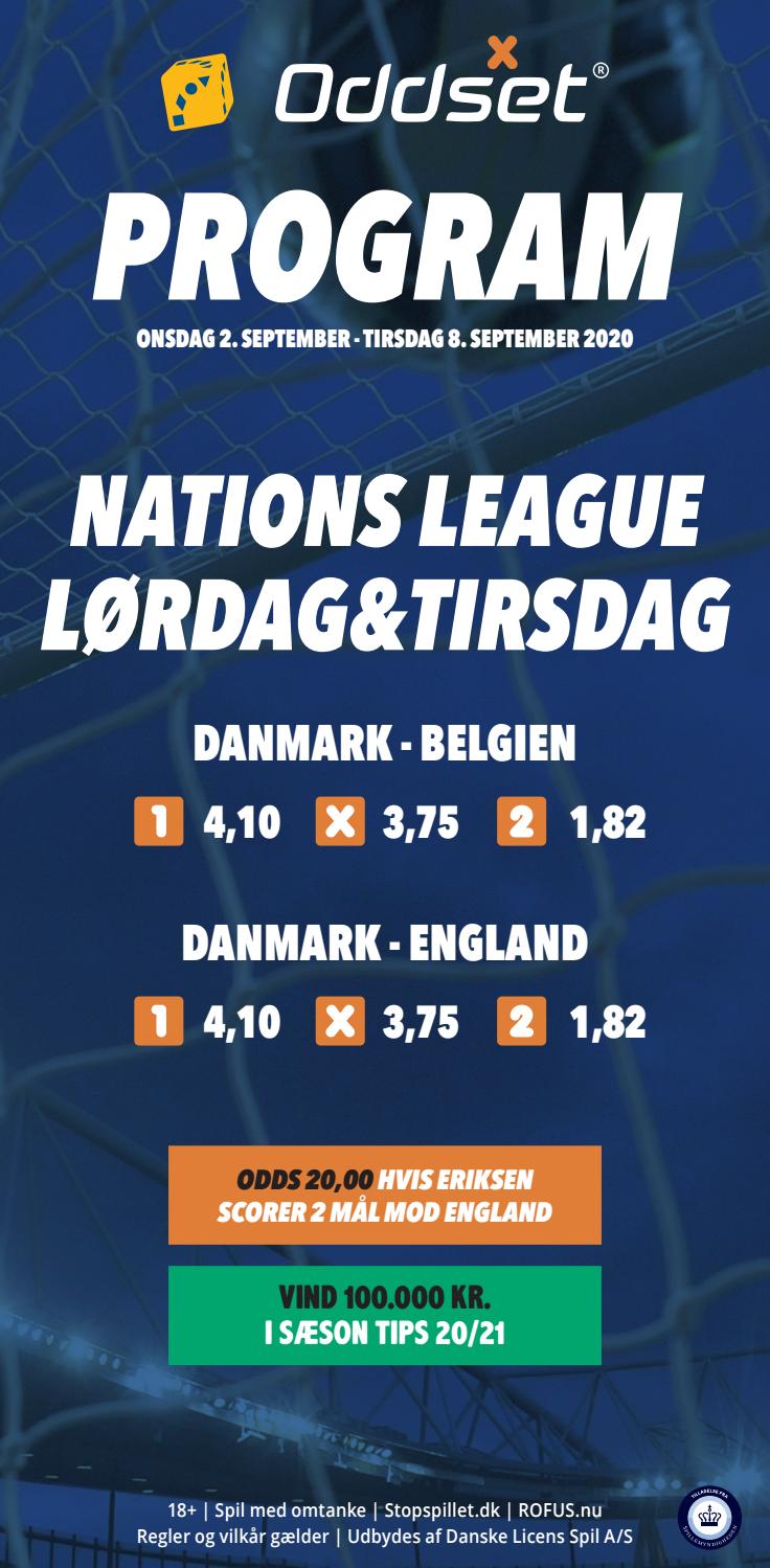 Oddset Programblad 733 by Danske Spil - Issuu