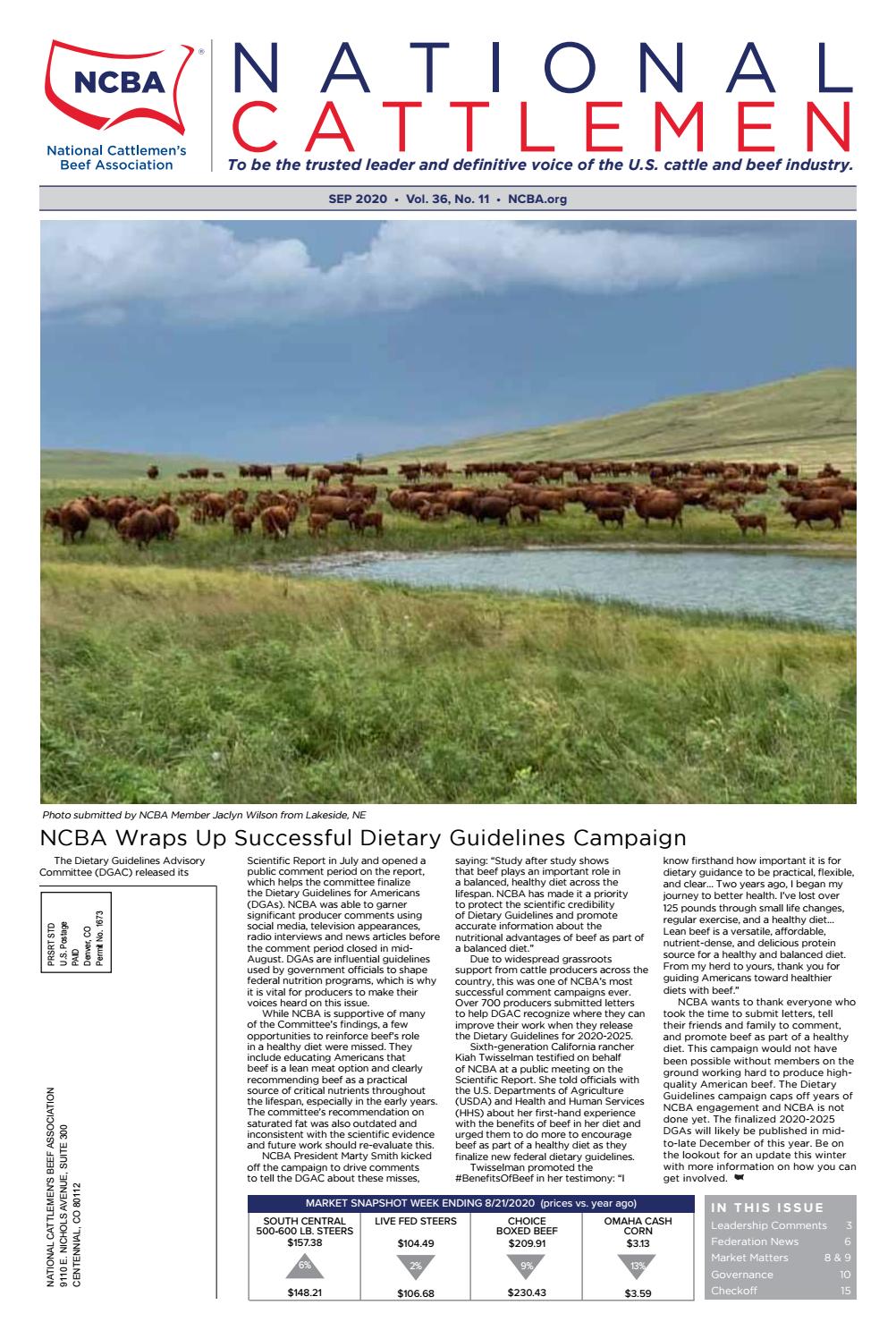 September 2020 - National Cattlemen by NCBA - Issuu