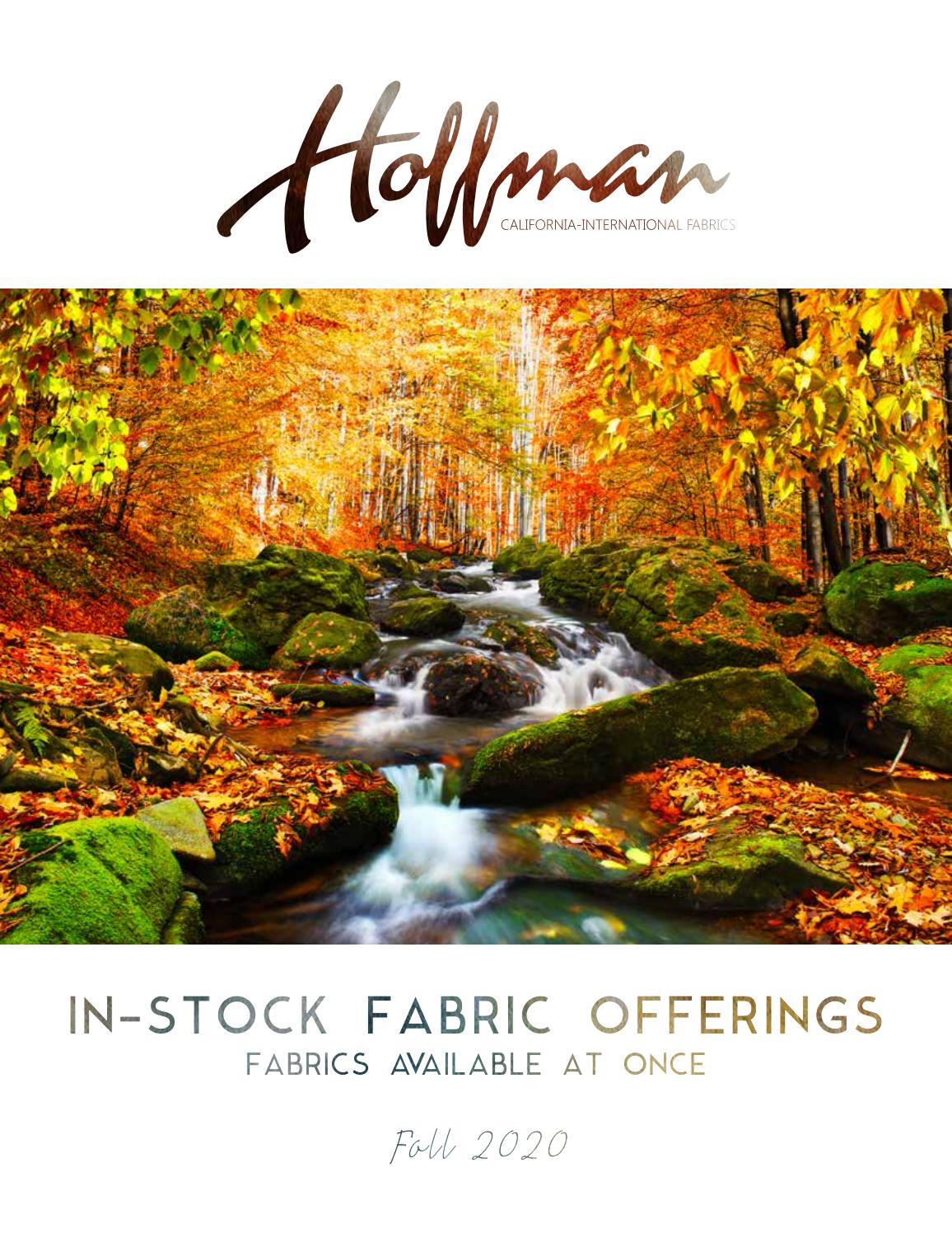 Hoffman Fabrics In Stock Offering Fabrics Lookbook by Hoffman California Fabrics - Issuu