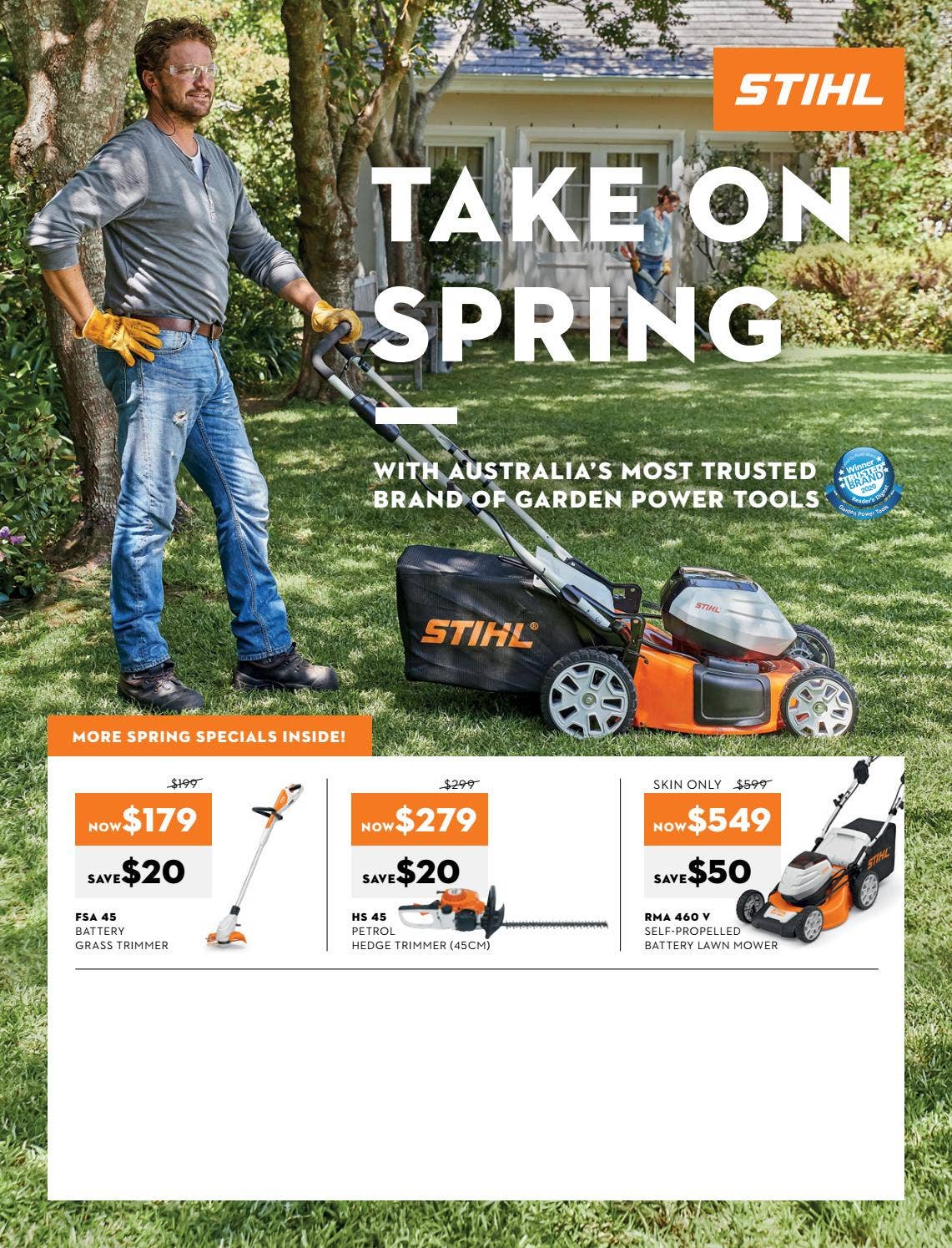 Stihl 2020 Spring Catalouge by Hutcheon and Pearce - Issuu