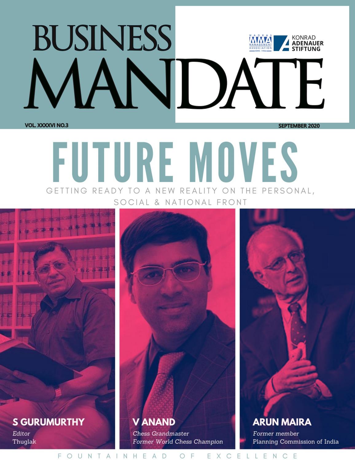 Business Mandate (September 2020) by Madras Management Association - Issuu