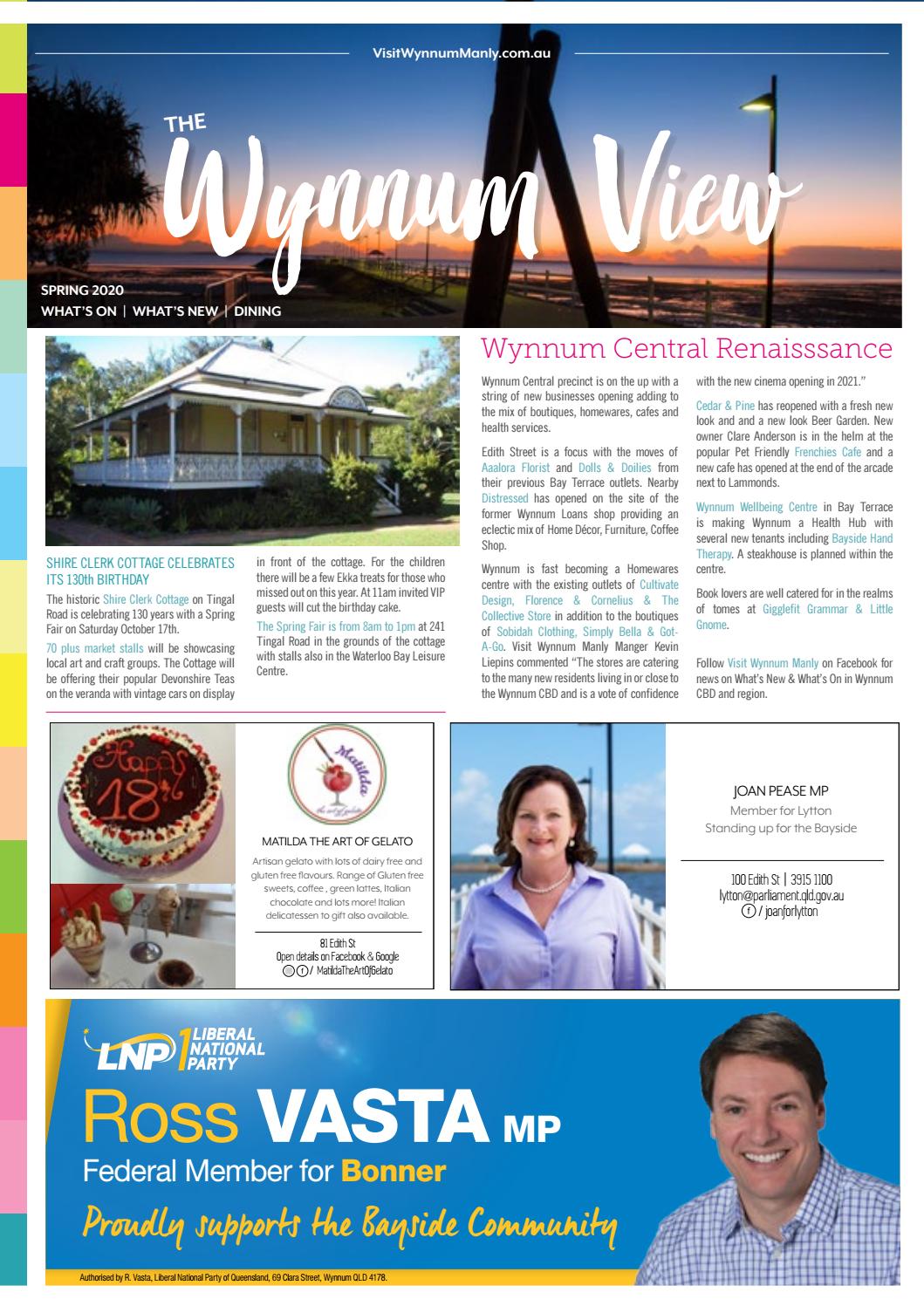 The Wynnum View Spring 2020 by Visit Wynnum Manly - Issuu
