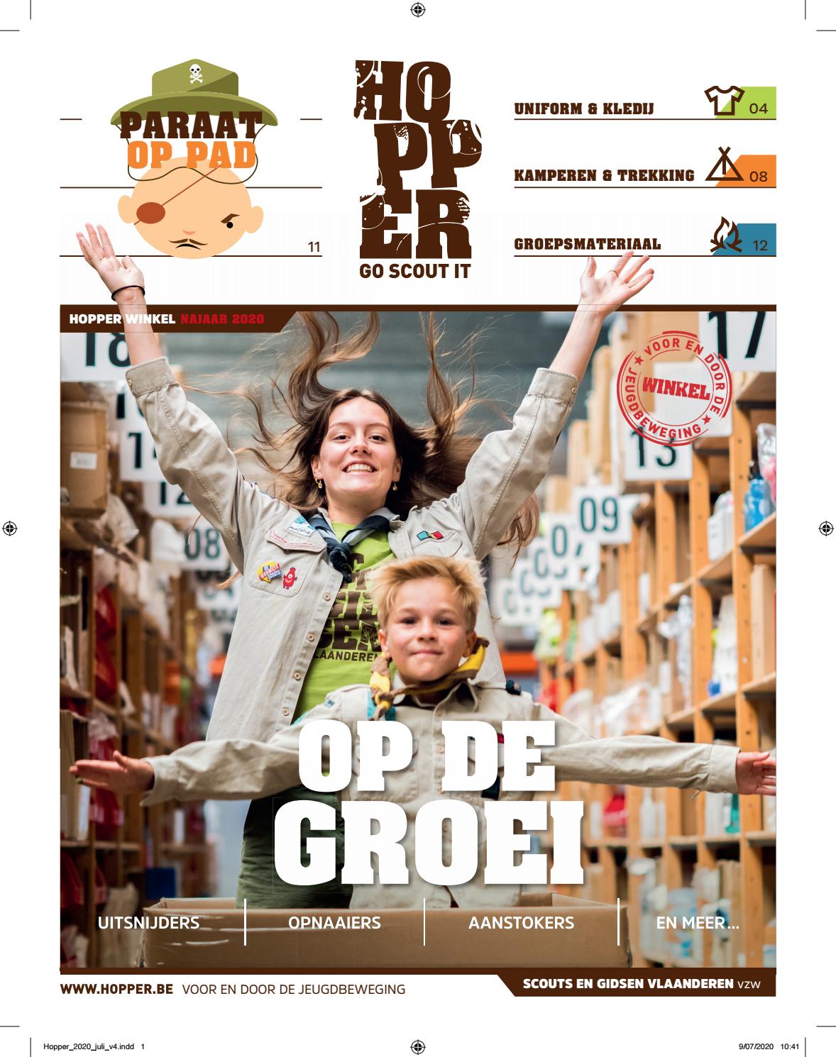 Hopper Magazine - najaar 2020 - Op De Groei. by Scouts en Gidsen ...