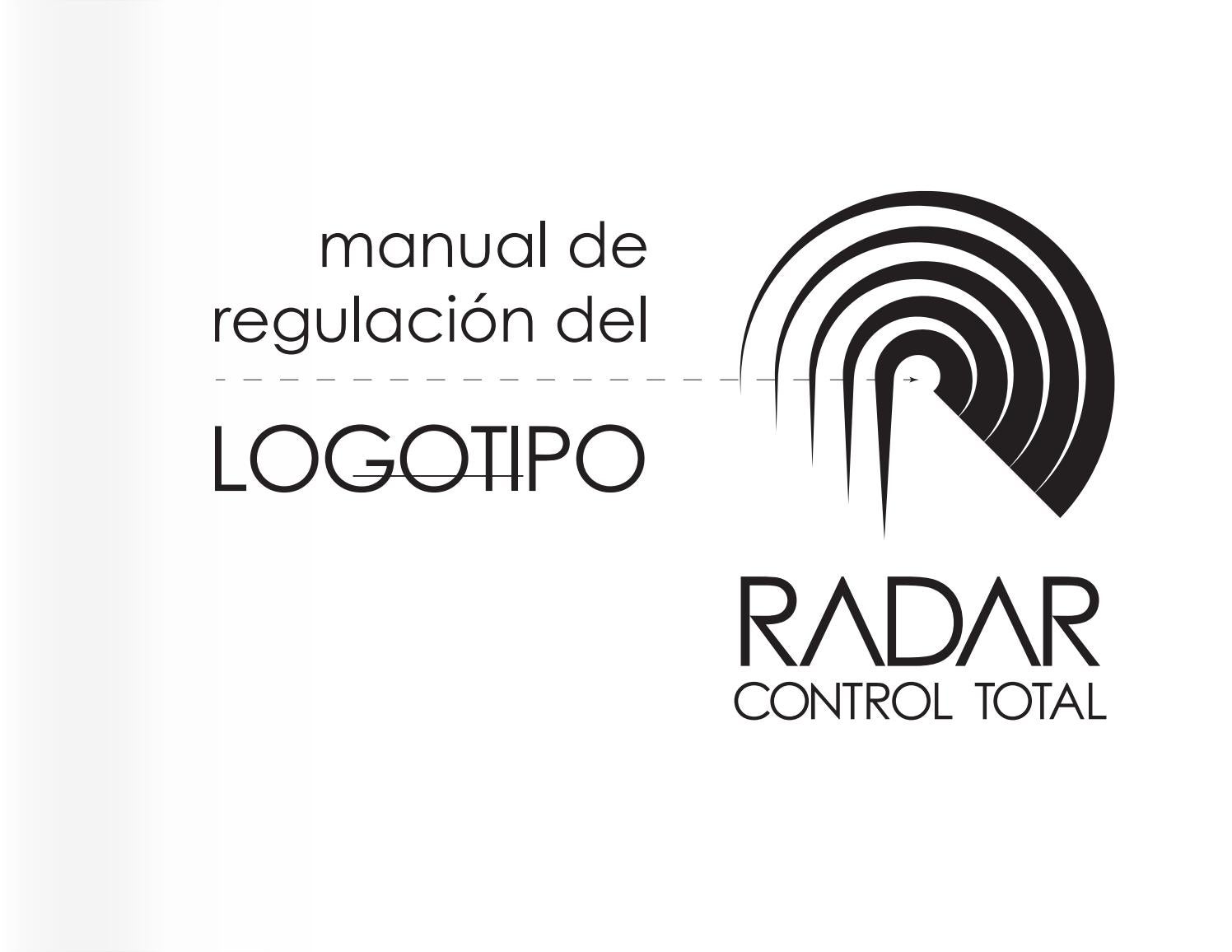 RADAR - Manual de Regulación del Logotipo by Andrés Neira - Issuu