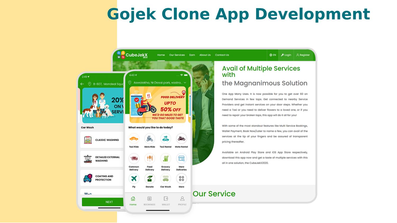 Gojek Clone App - A Guide for all entrepreneur and businessmen by ...