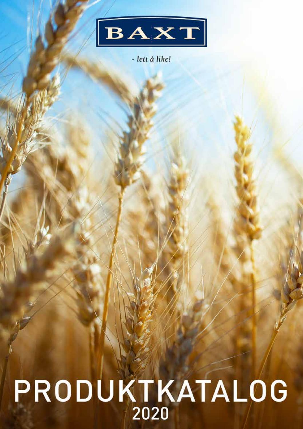 Baxt produktkatalog 2020 by Knif Innkjøp AS - Issuu