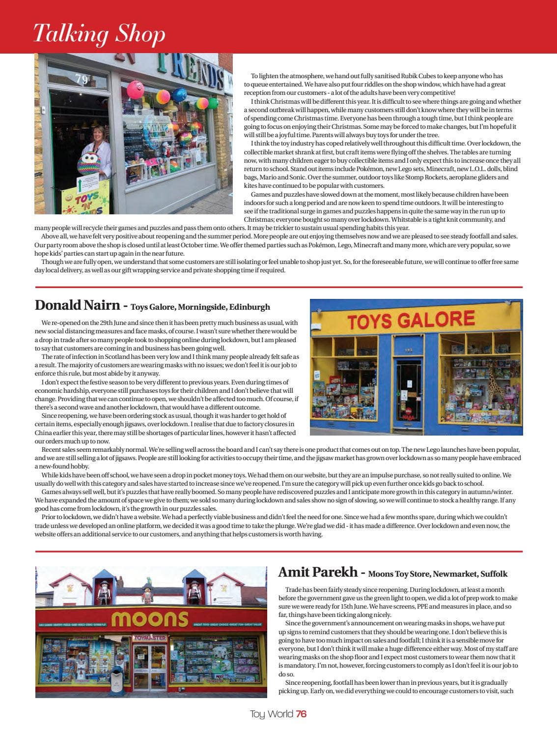 Toy World Magazine September 2020 by TOYWORLD MAGAZINE - Issuu