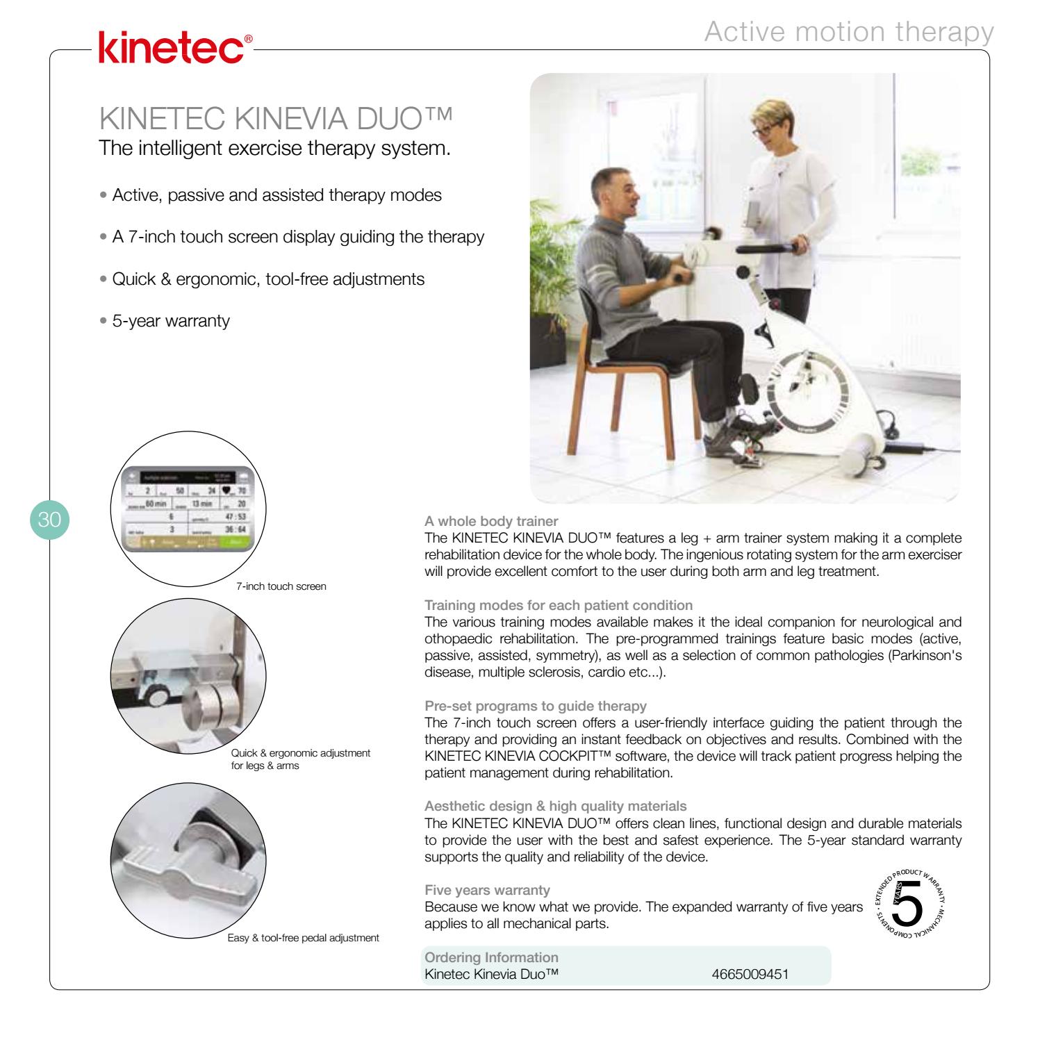 Kinetec Catalogue English - 2020 by Kinetec SAS - Issuu