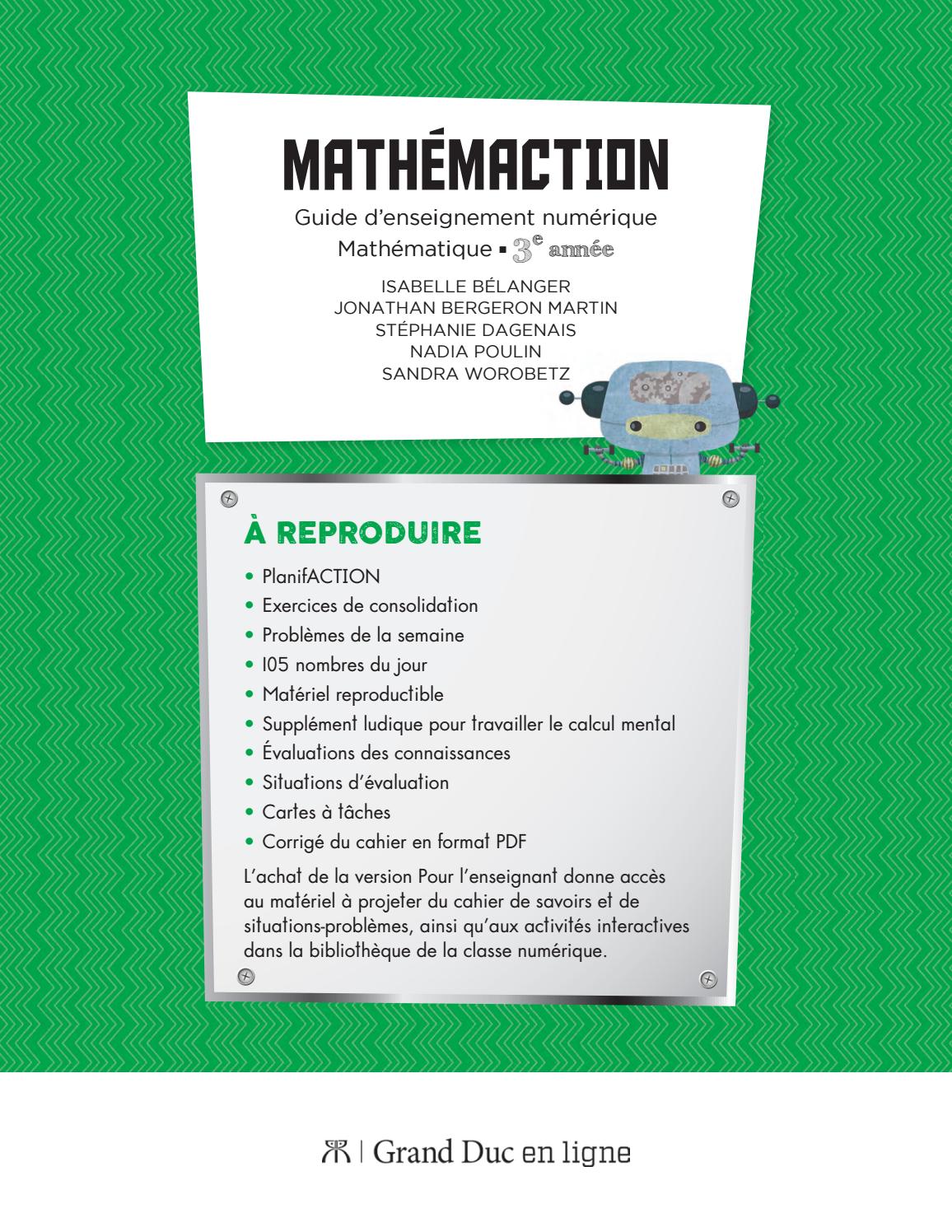 problème de nombres