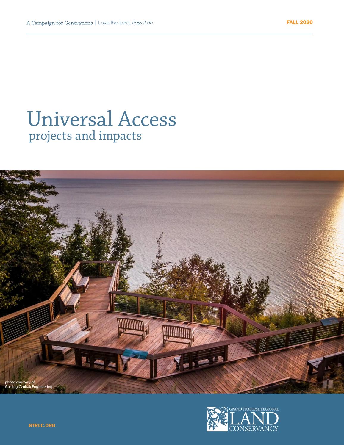 Campaign for Generations - Universal Access Projects and Impacts by ...