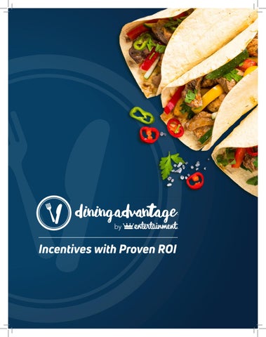 Dining Advantage, Incentives with High ROI by Entertainment Rewards ...