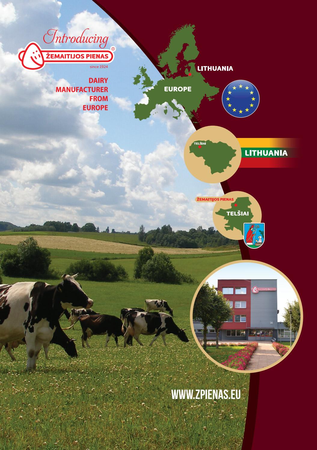 "Žemaitijos pienas" product catalogue by dziugashouse - Issuu