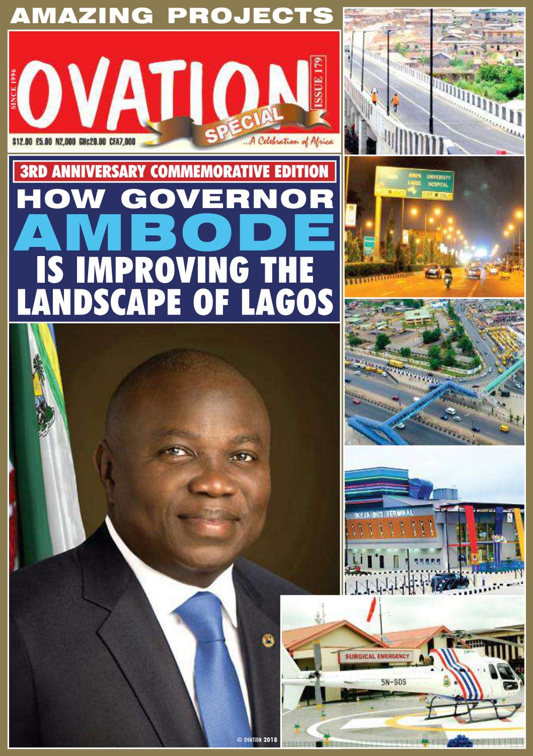 LAGOS STATE CELEBRATING 50 YEARS OF EXCELLENCE by Ovation Magazine Re ...