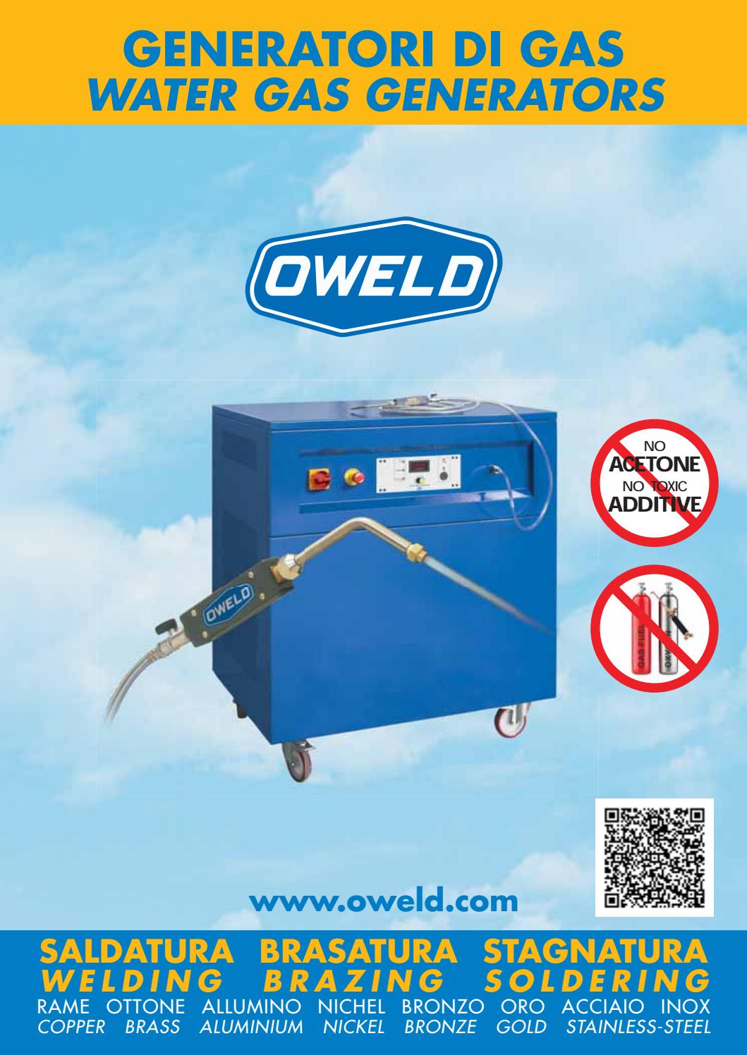 OXYHYDROGEN GAS GENERATOR OWELD (ENG) by oxyweld - Issuu