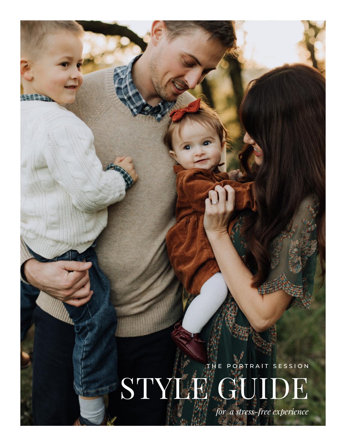 The Portrait Session Style Guide by Ashley Nicole Photography - Issuu