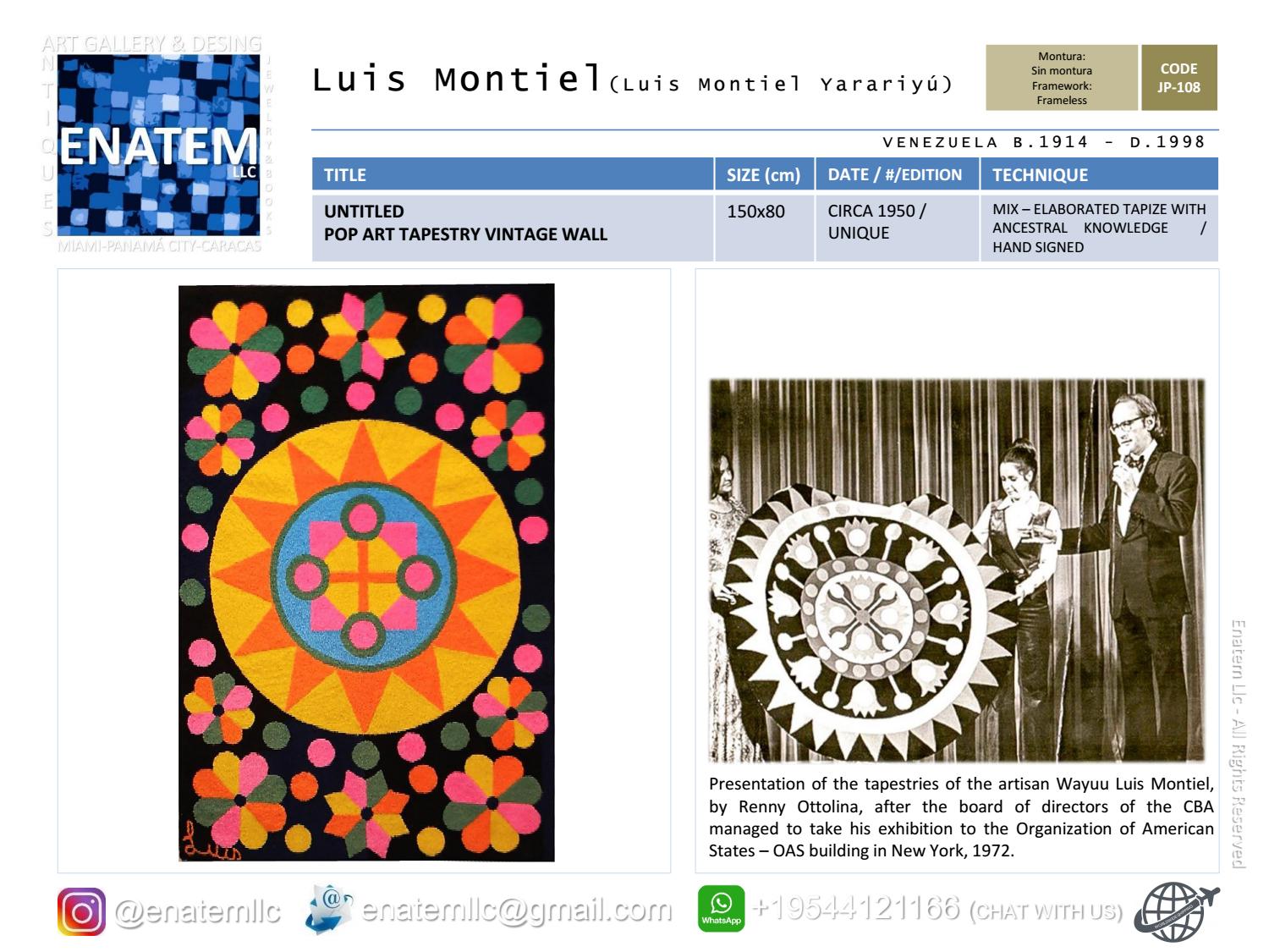 TAPIZ ANCESTRAL - LUIS MONTIEL YARARIYÚ by Enatem Llc - Issuu