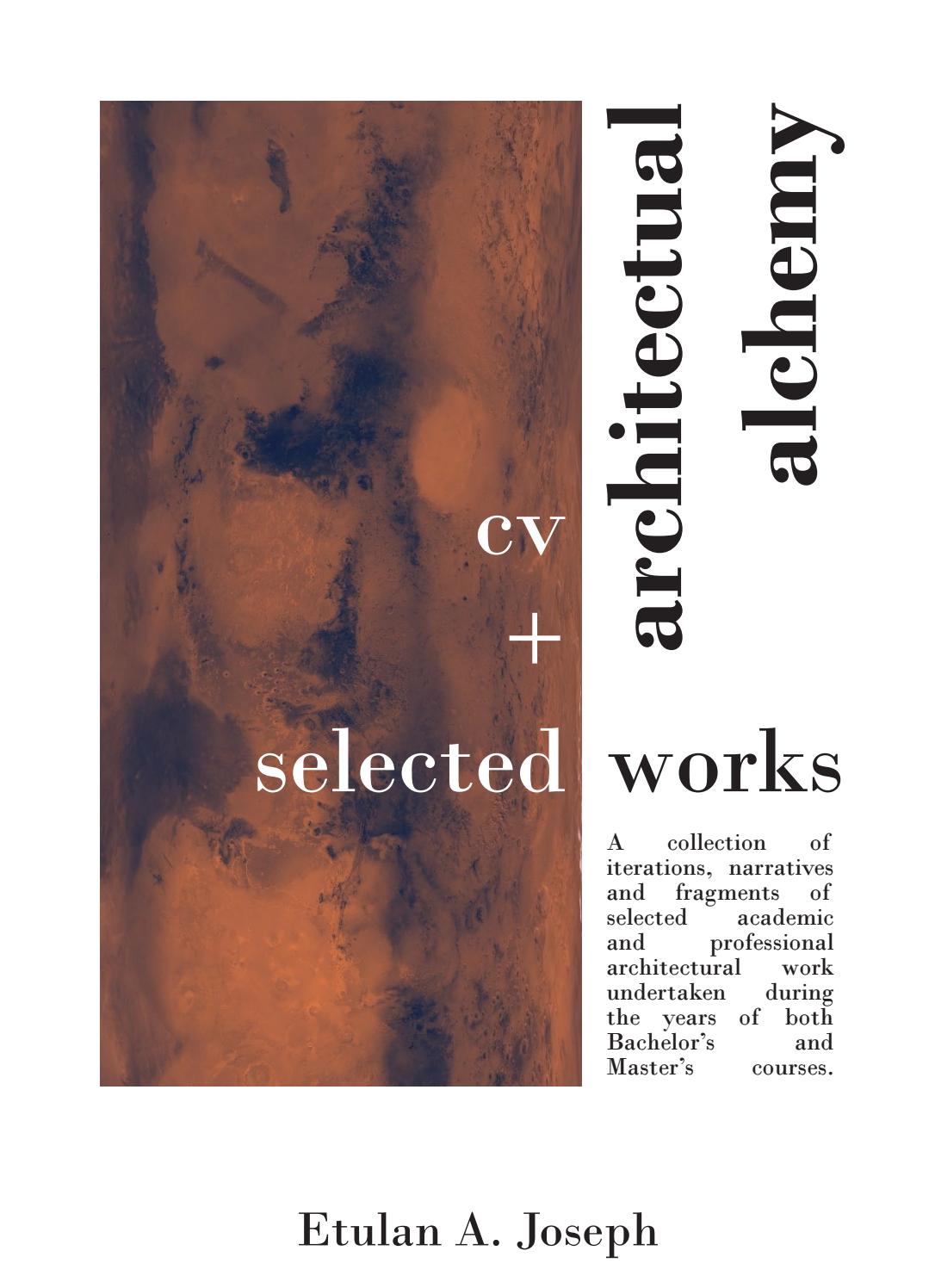 Architectural Alchemy by Etulan Joseph - Issuu