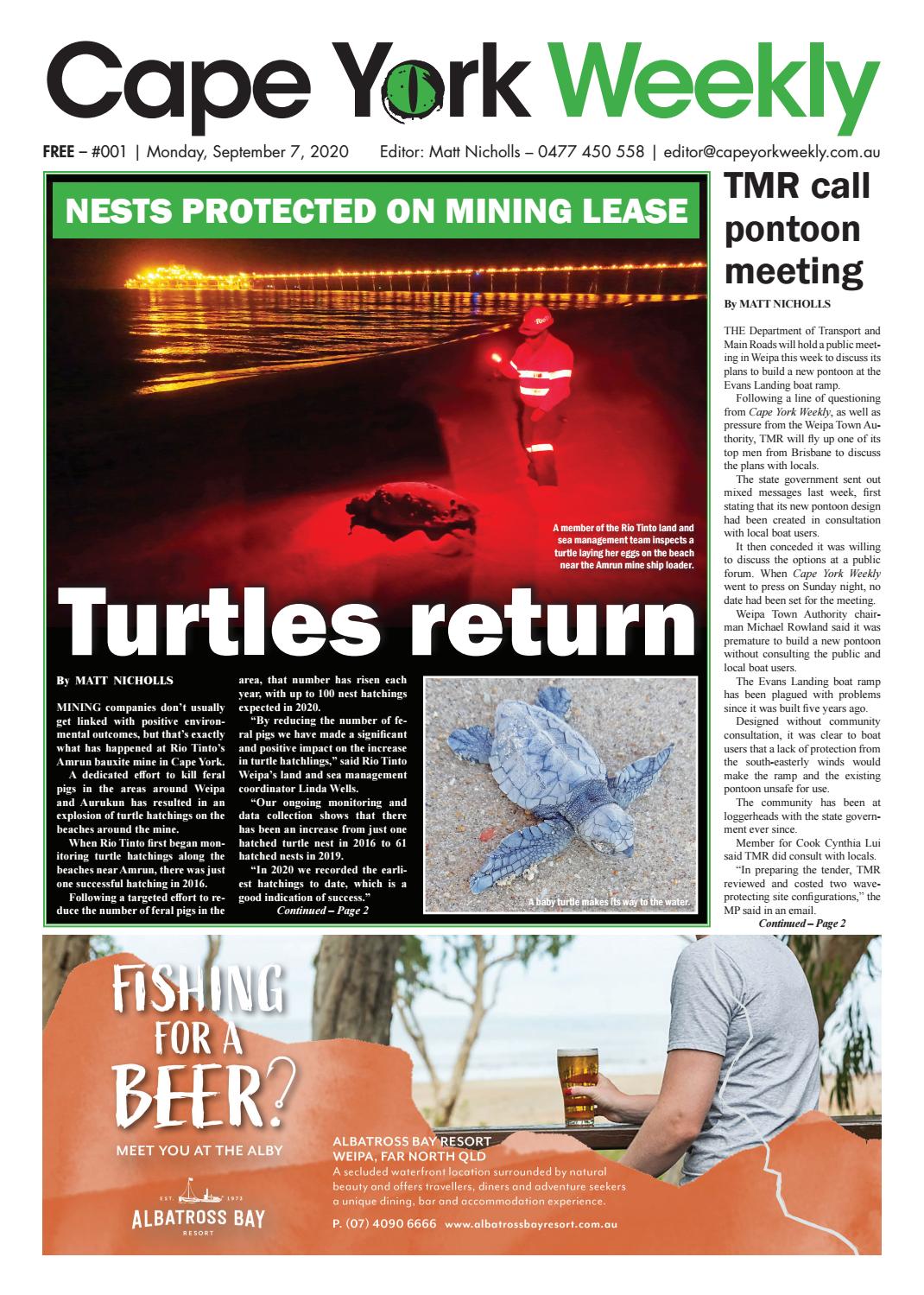 Cape York Weekly Edition 001 by Cape York Weekly - Issuu