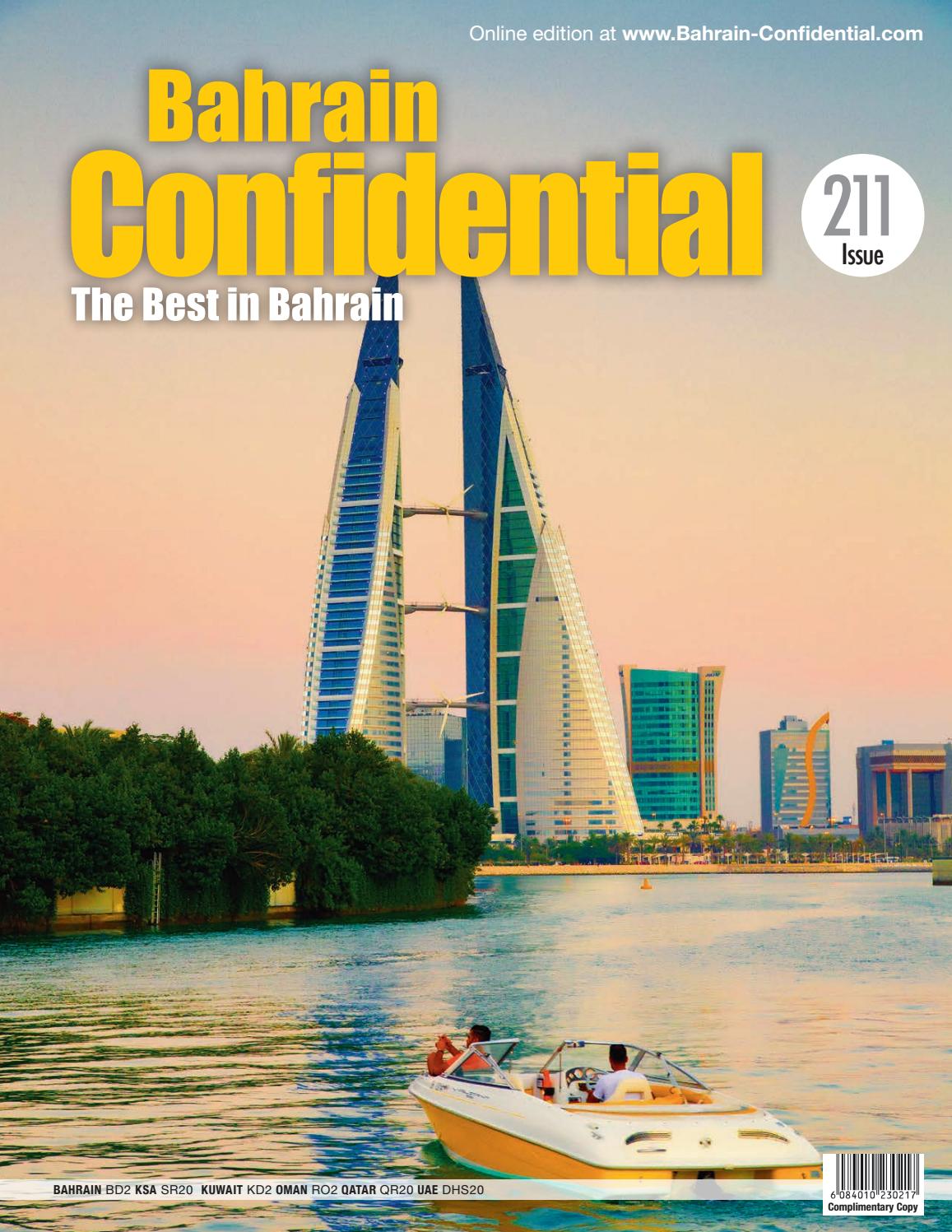 Bahrain Confidential - August 2020 by Gulf Insider Media - Issuu