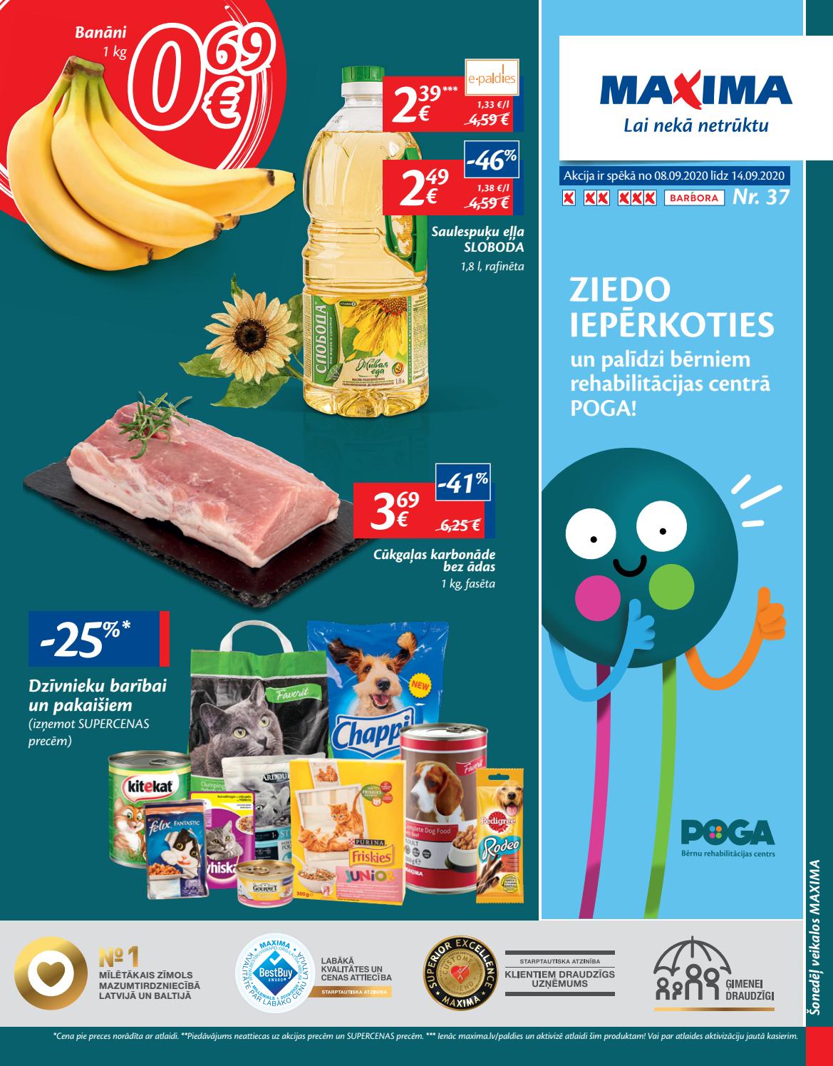 MAXIMA | X XX XXX | 08.-14.09.2020. by Maxima Latvija - Issuu