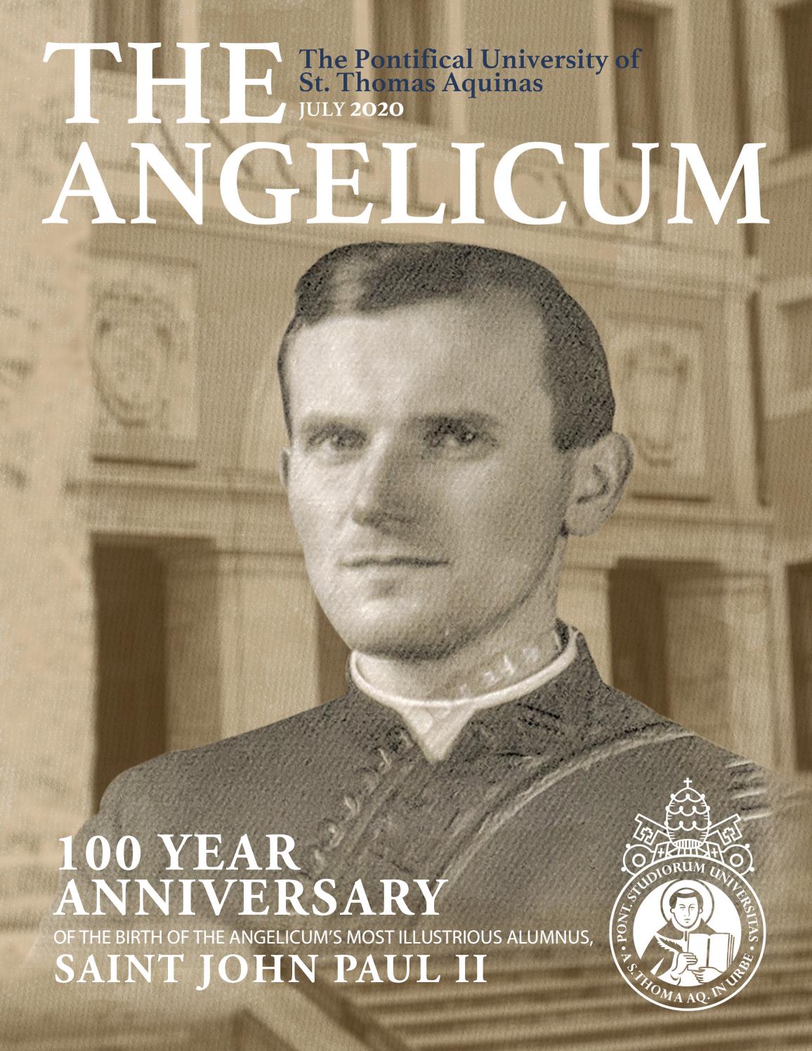 The Angelicum - St. John Paul II Centenary edition (July 2020) by ...