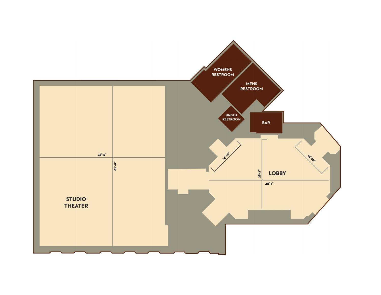 Troesh Studio Theater Floor Plan by The Smith Center - Issuu