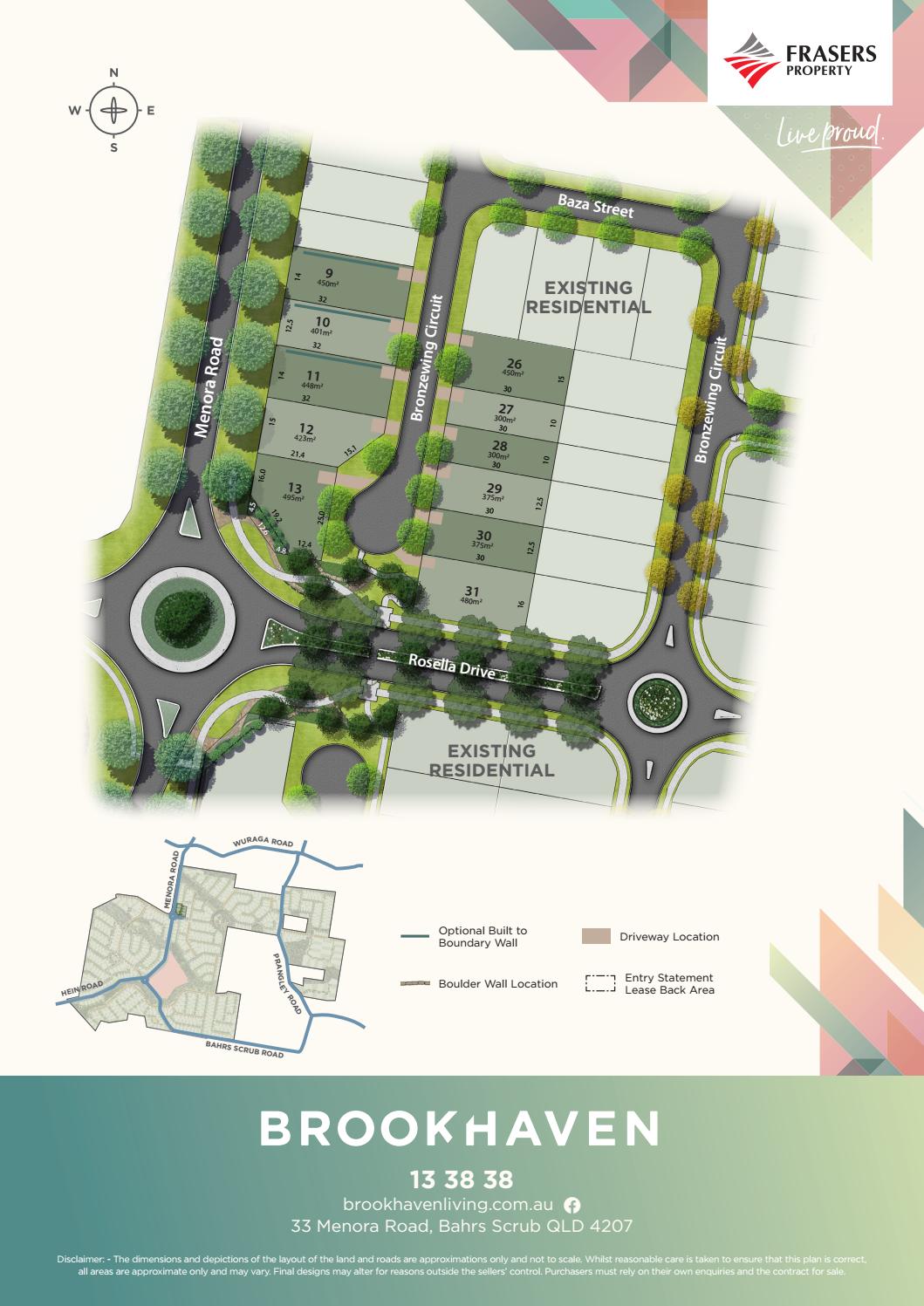Brookhaven Stage 1.3 sales plan by Frasers Property Australia - Issuu