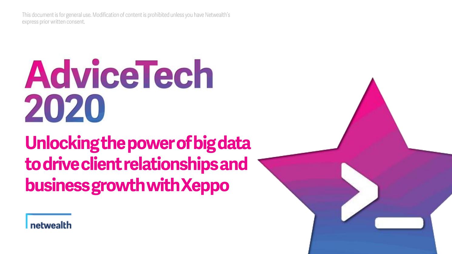 Unlocking the power of big data to drive client relationships and ...