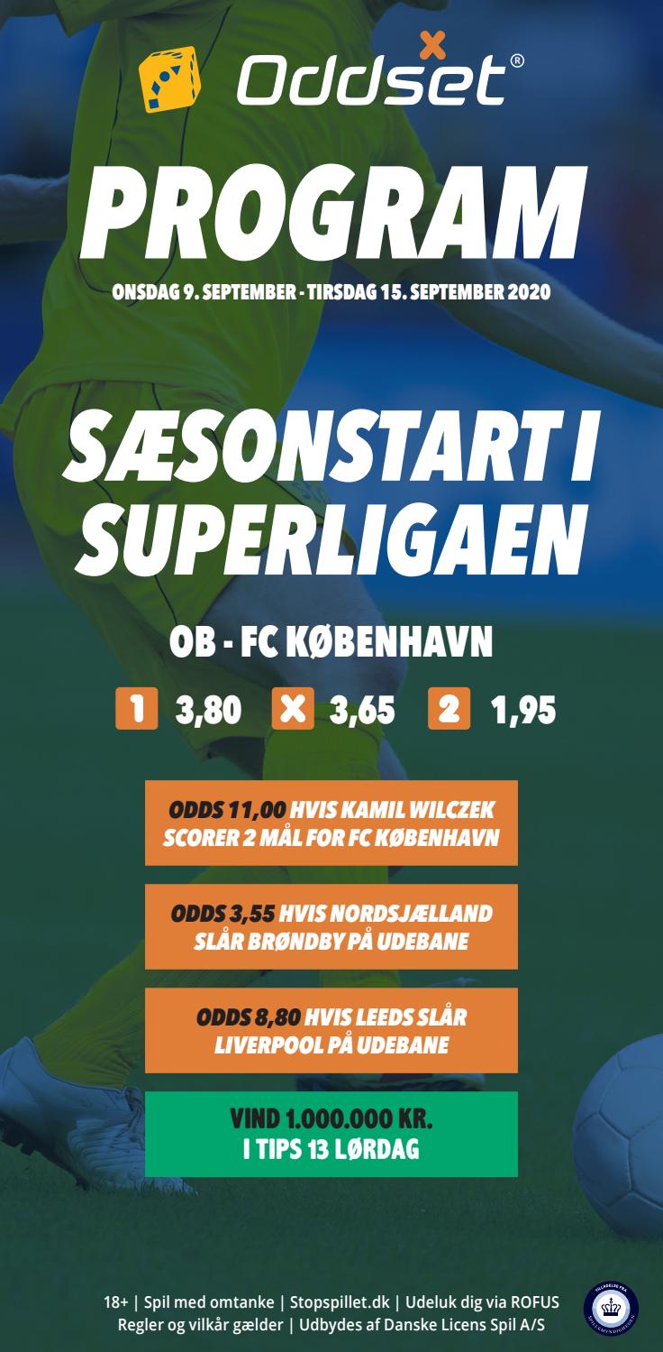 Oddset Programblad 734 by Danske Spil - Issuu