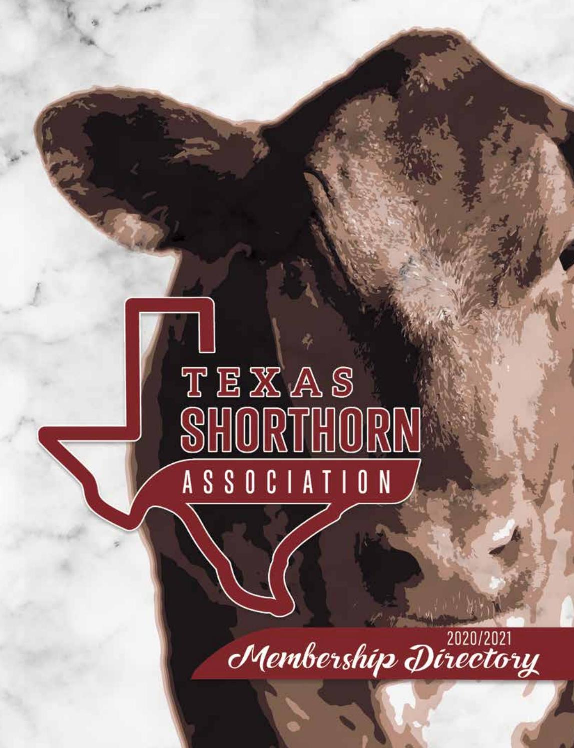 2020 Texas Shorthorn Directory by SCI - Stephanie Cronin, INC - Issuu