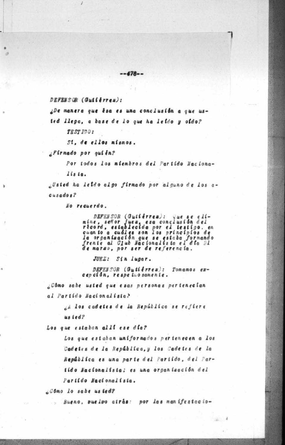 Masacre de Ponce: Récord taquigráfico juicio (1938) by La Colección ...