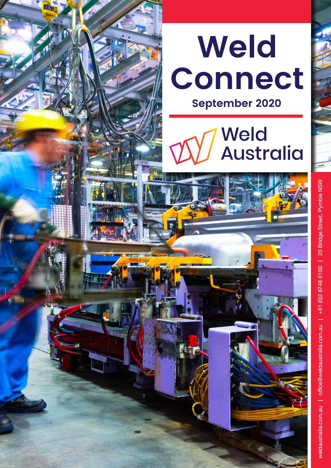 Weld Connect September 2020 by Weld Australia - Issuu