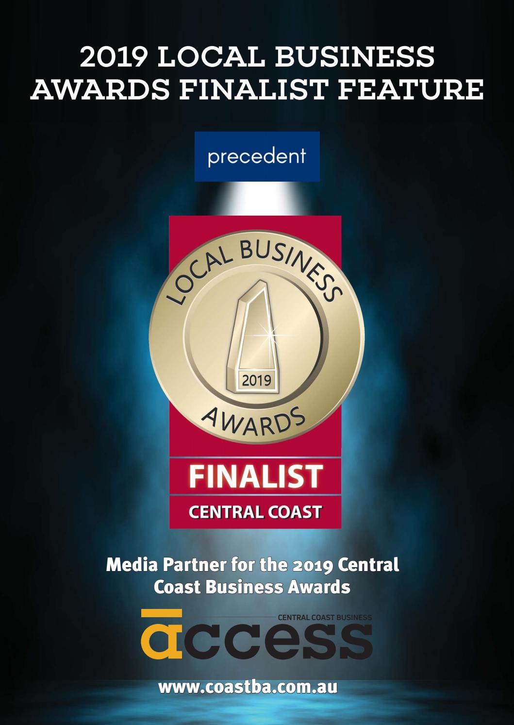 Central Coast Local Business Awards Finalists 2019 by Access News ...