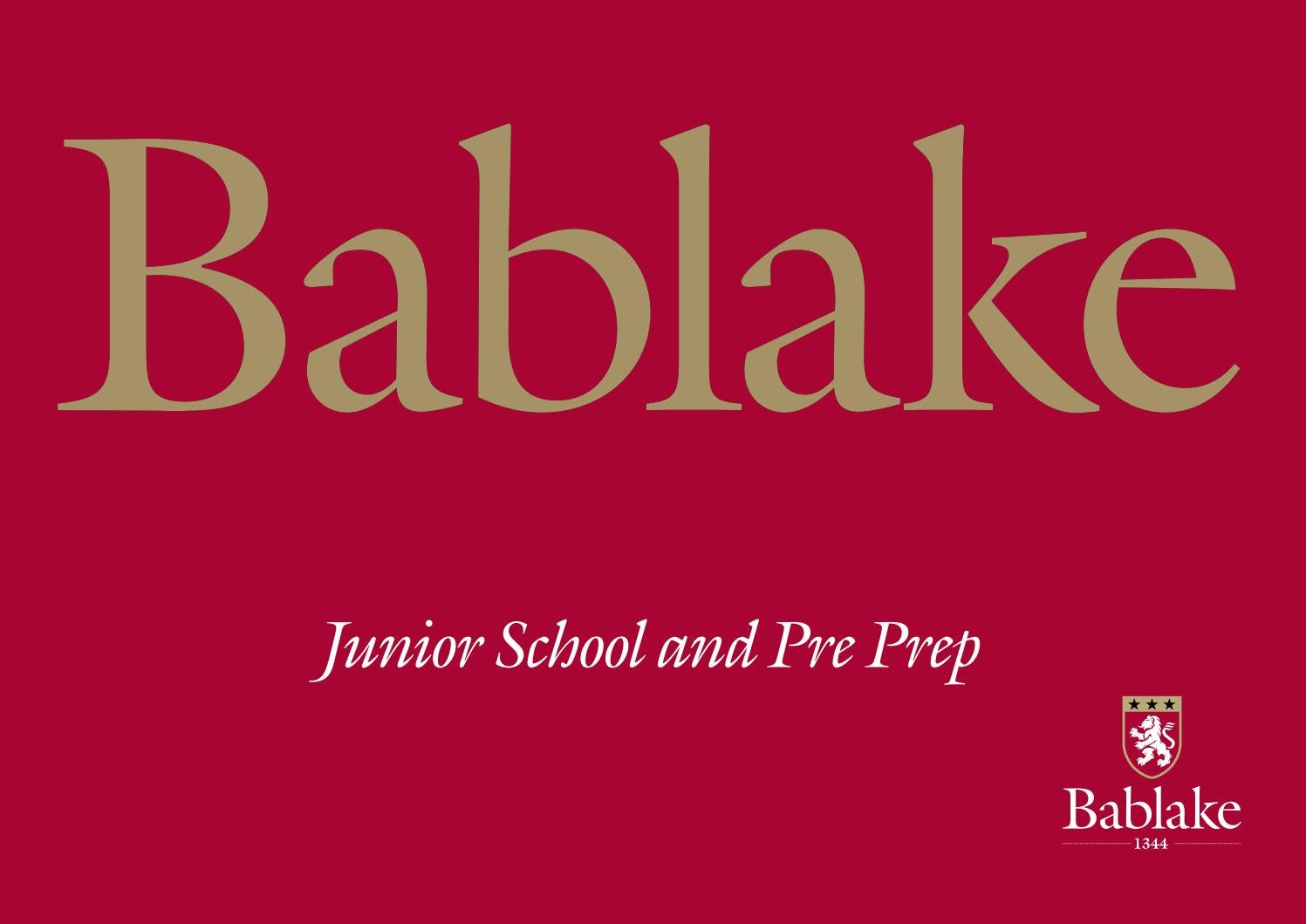 Bablake Junior School Prospectus by Bablake - Issuu