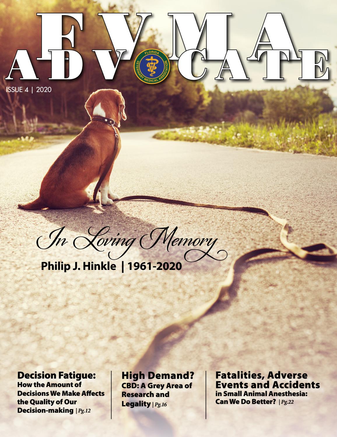 Advocate Issue 4, 2020 by FVMA - Issuu